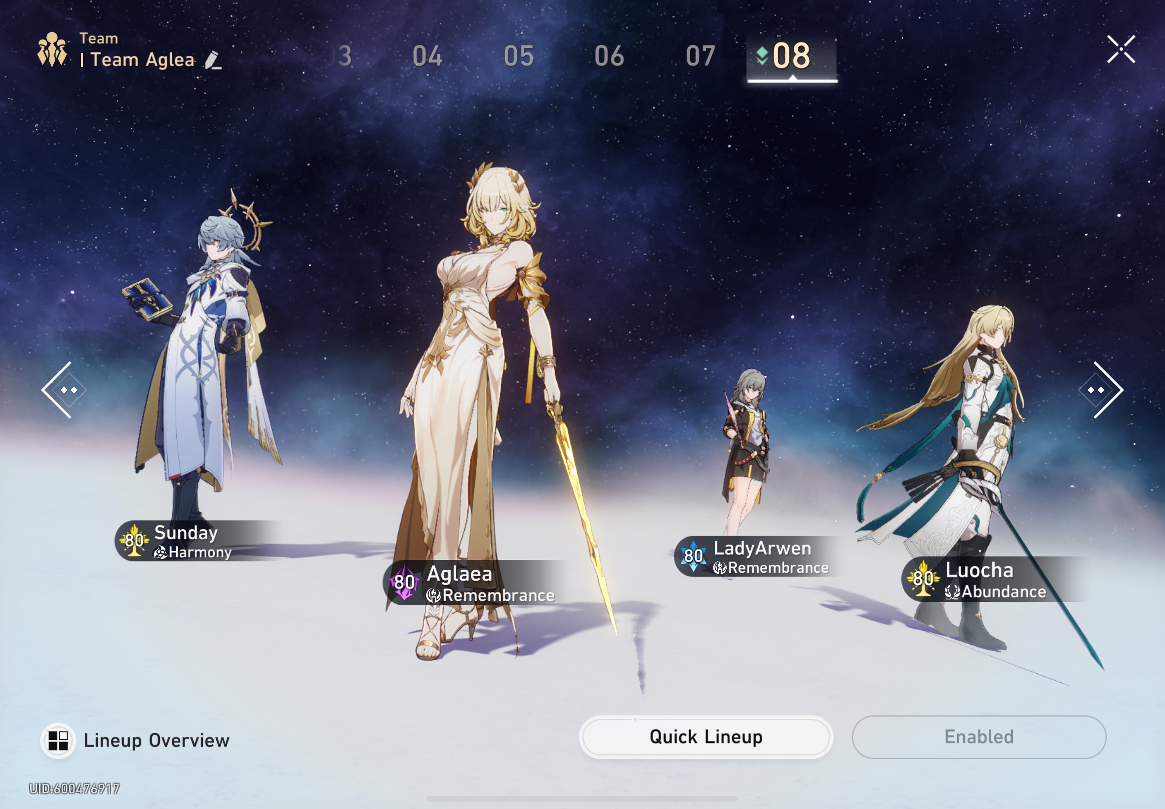 My Aglea Team Comp Honkai: Star Rail | HoYoLAB