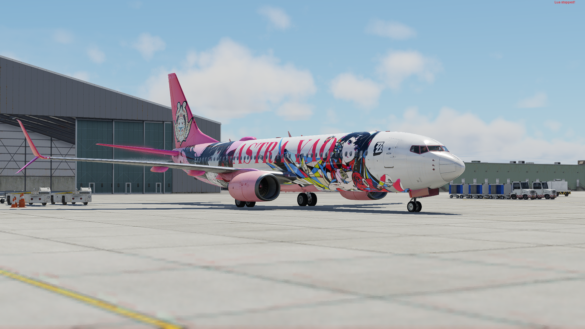 Astra Yao B737-800 Livery Zenless Zone Zero | HoYoLAB