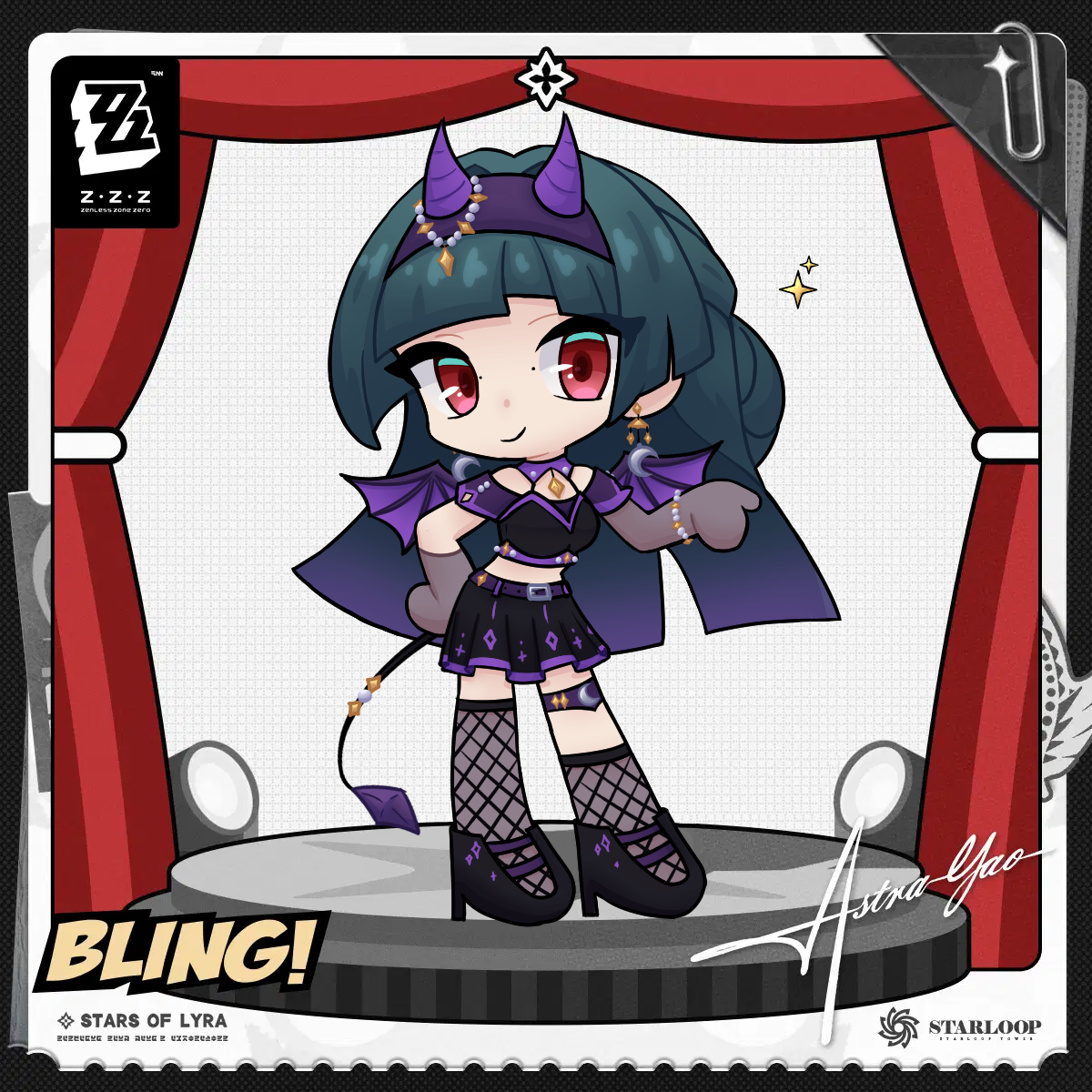 Demon Astra Costume Zenless Zone Zero | HoYoLAB