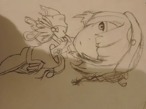 Freminet drawing! (by me bc i'm trying to be an artist) Genshin Impact ...