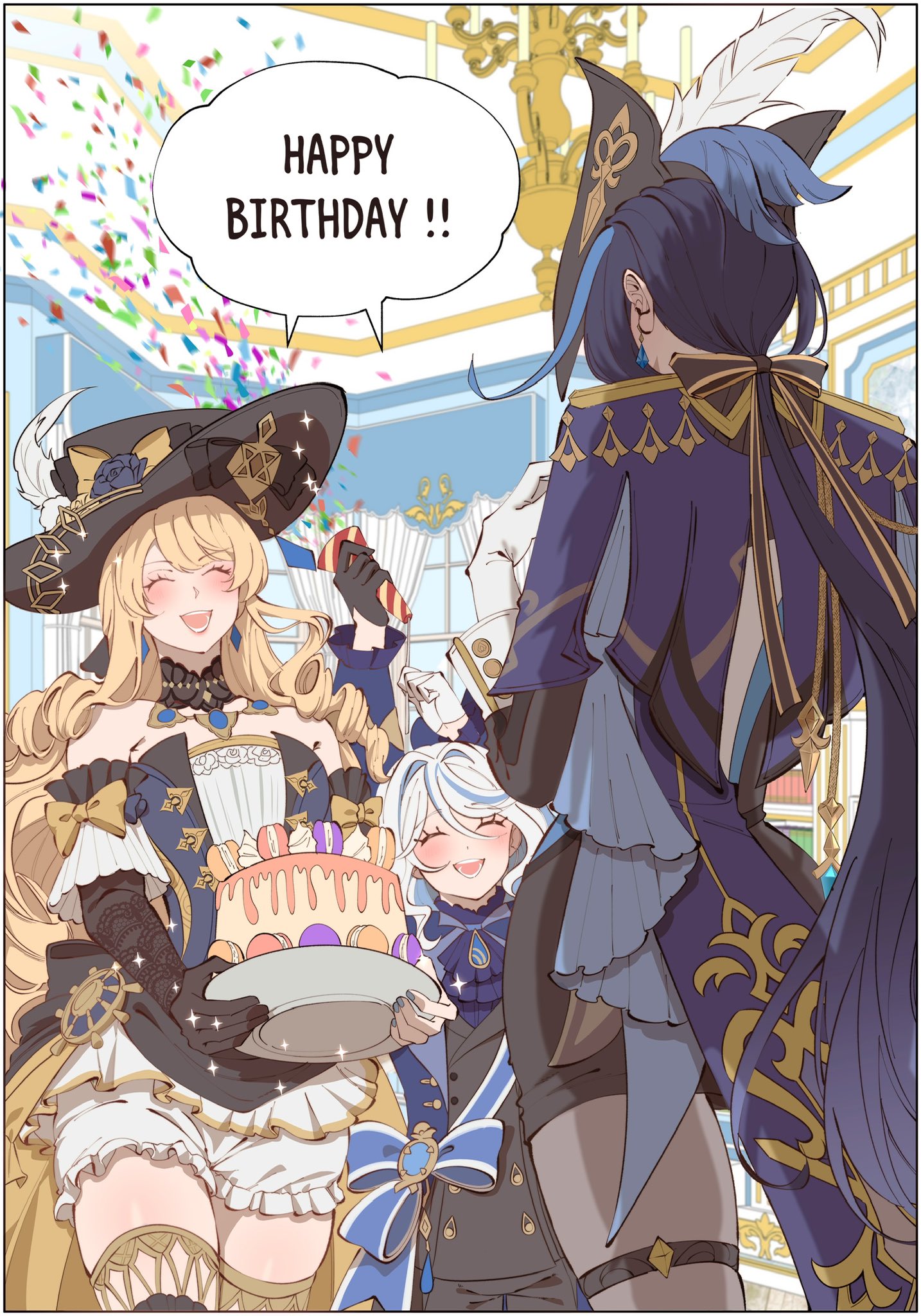 Wriothesley X Clorinde Genshin Impact | HoYoLAB