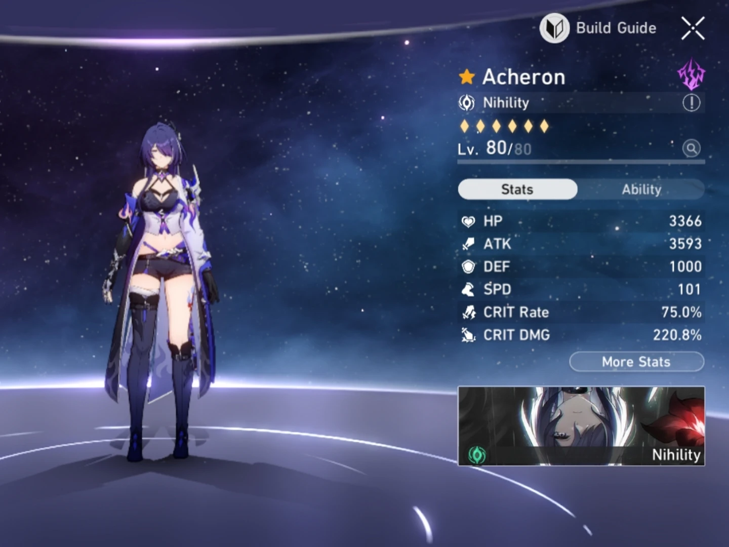 Acheron Build Update. 🔥🔥🔥 Honkai: Star Rail | HoYoLAB