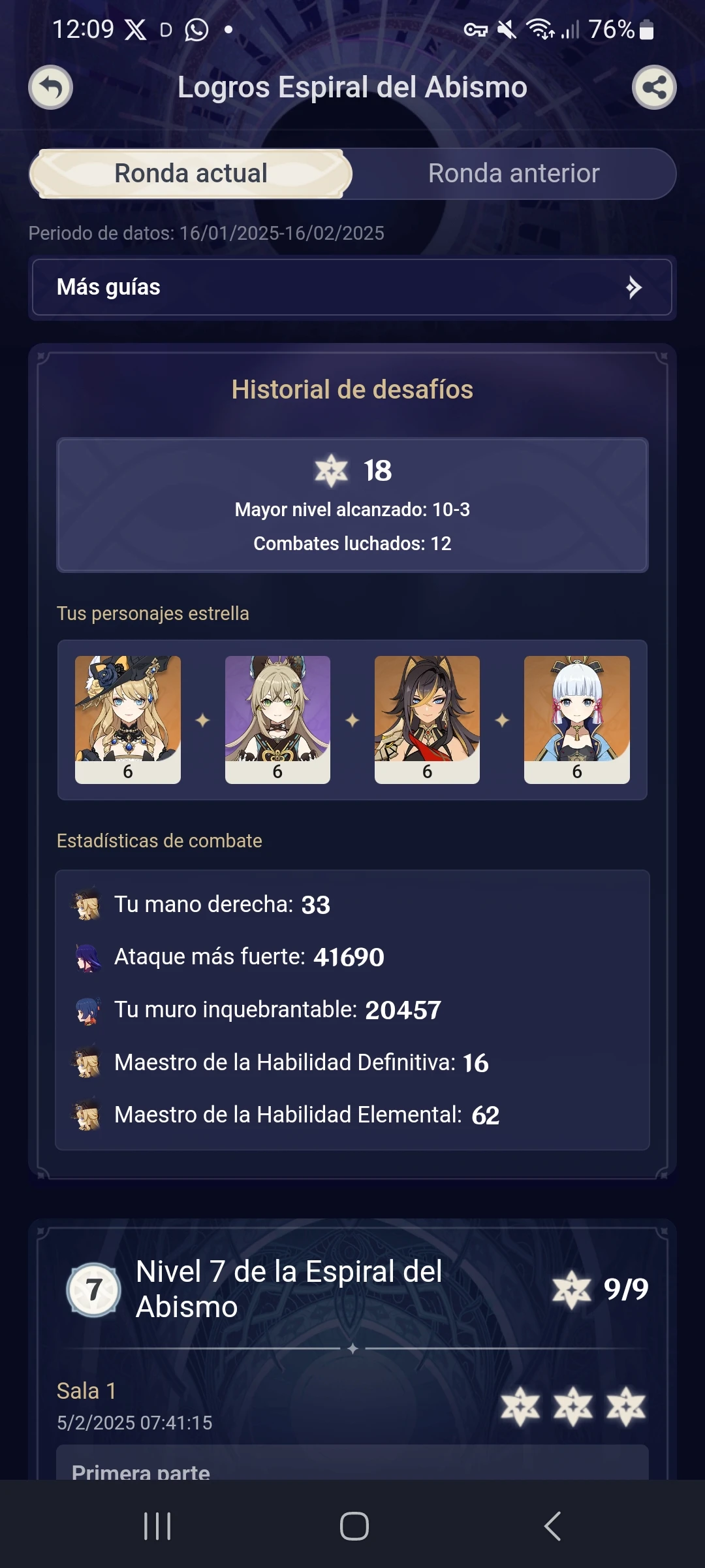 Pase el abismo por primera vez Genshin Impact | HoYoLAB