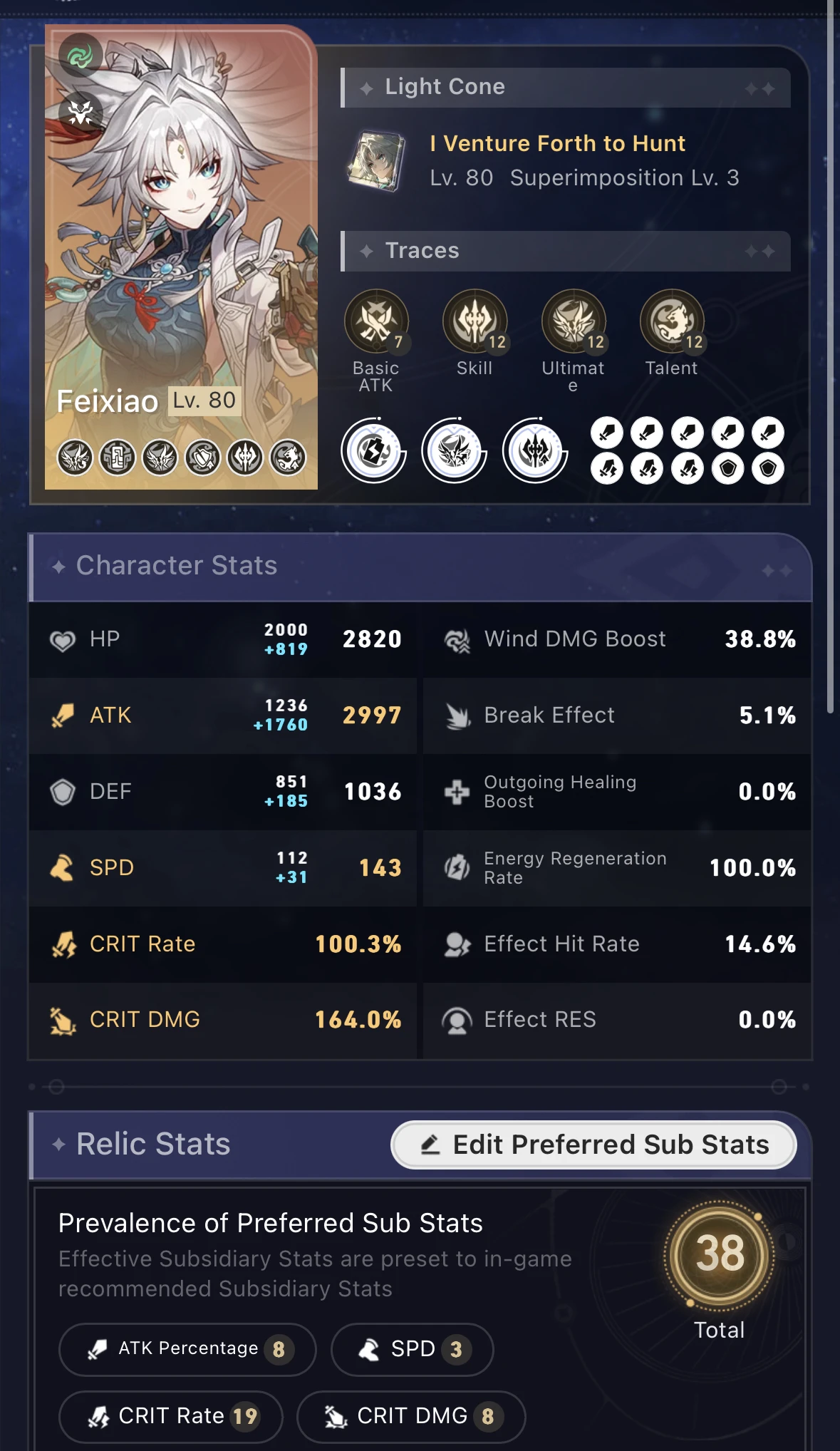 Finally enough crit rate Honkai: Star Rail | HoYoLAB