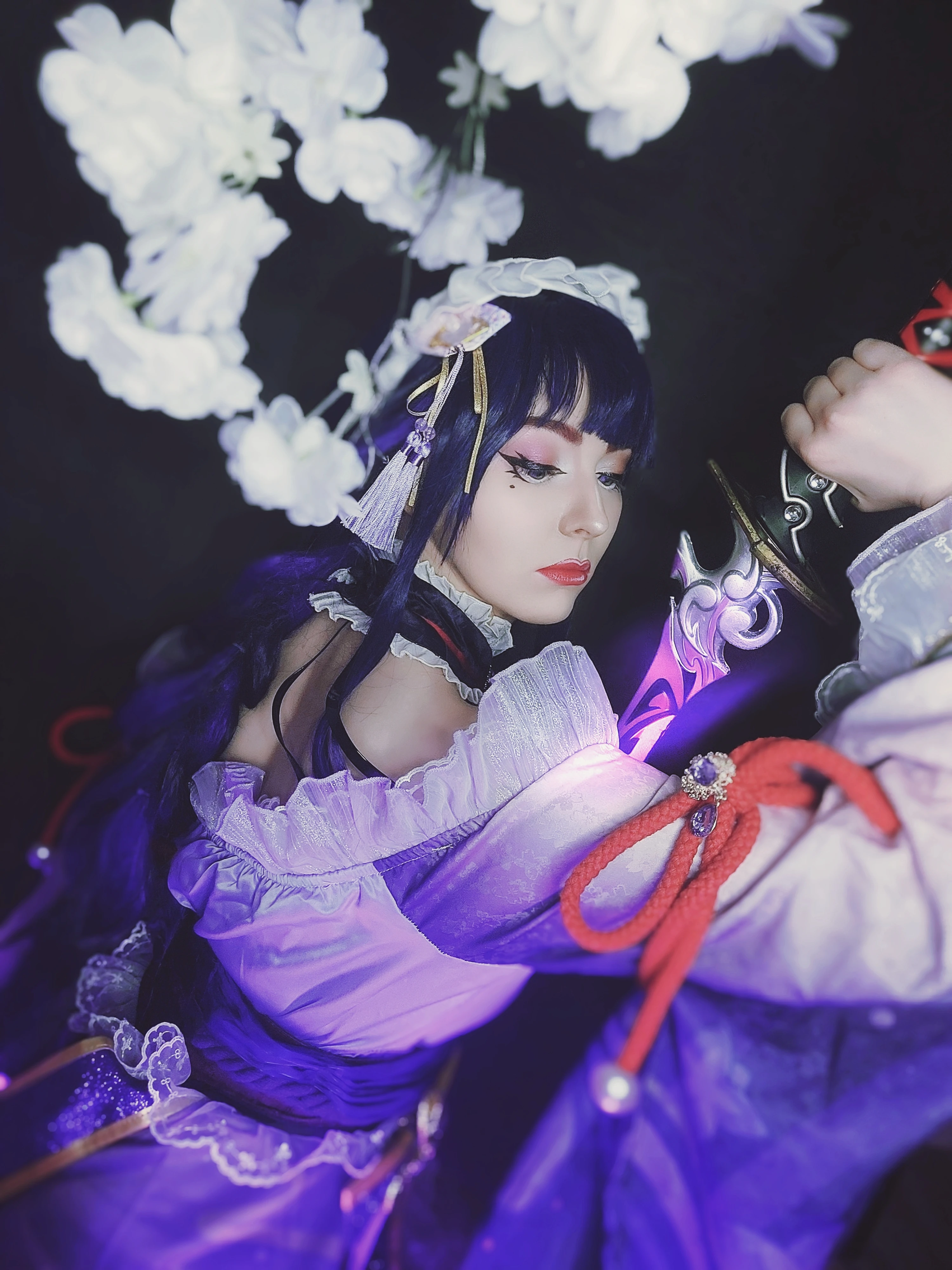 Raiden Maid cosplay 💜 Genshin Impact | HoYoLAB