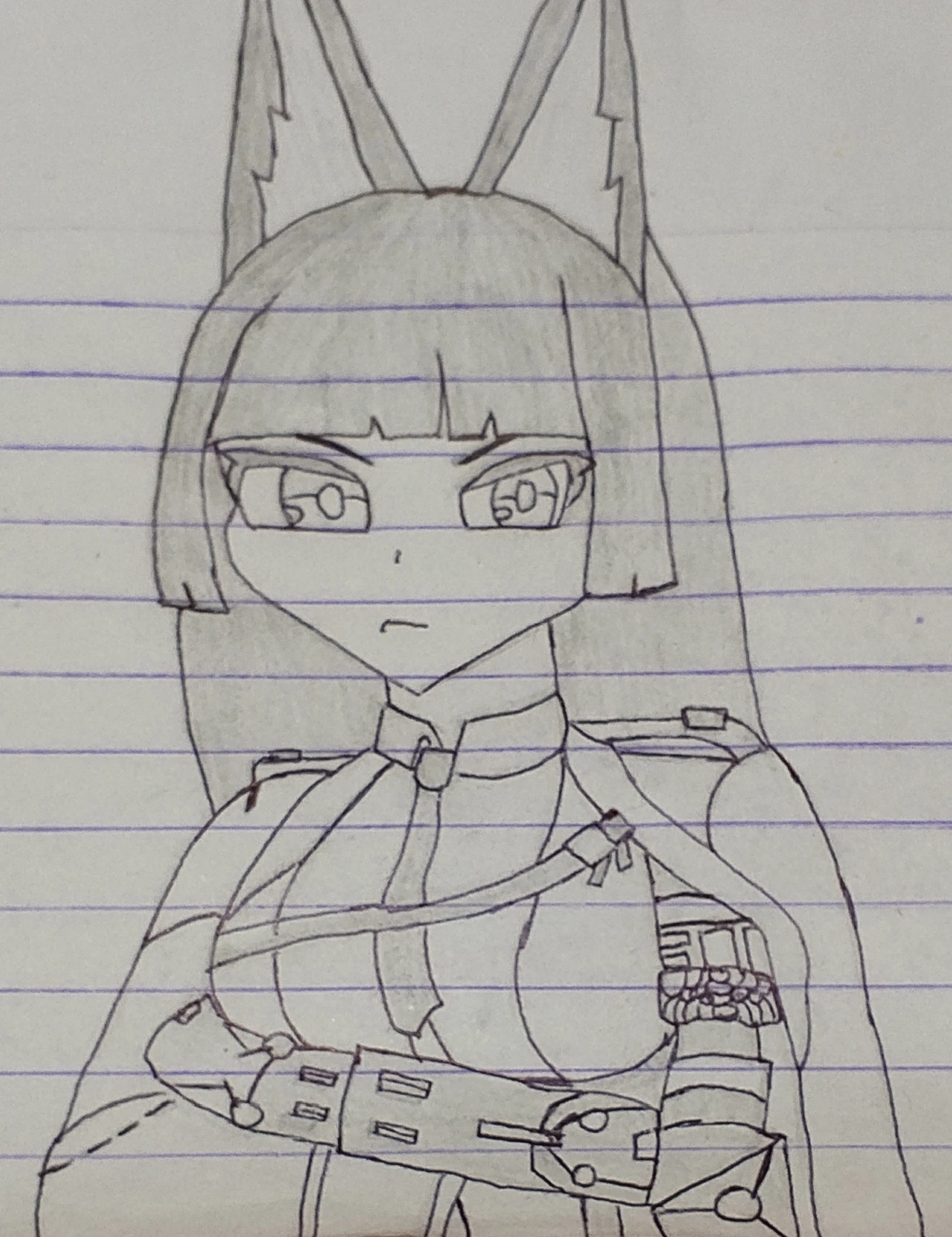 I tried drawing Miyabi Zenless Zone Zero | HoYoLAB
