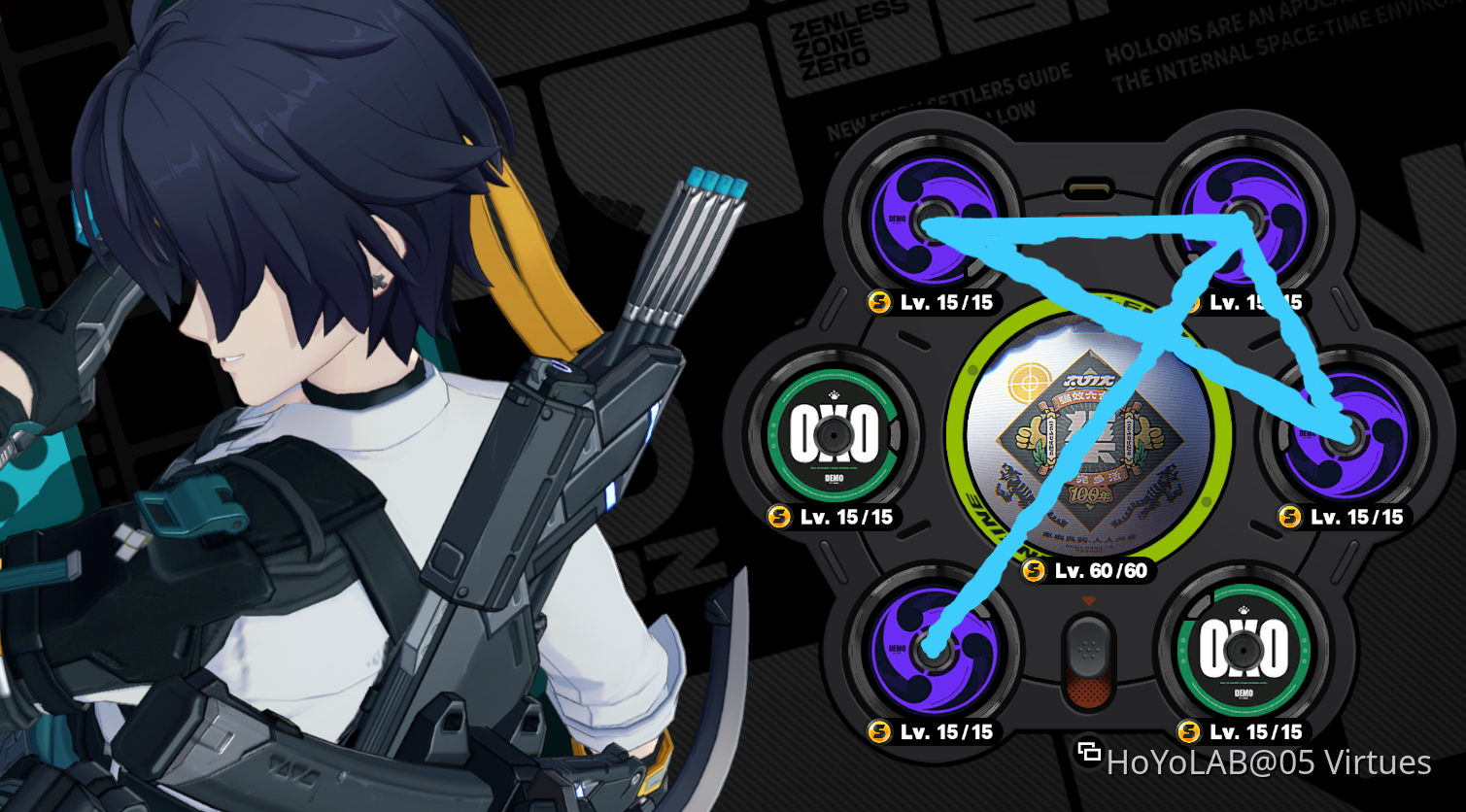 Get The Correct Pattern First Before The Stats. :D Zenless Zone Zero ...