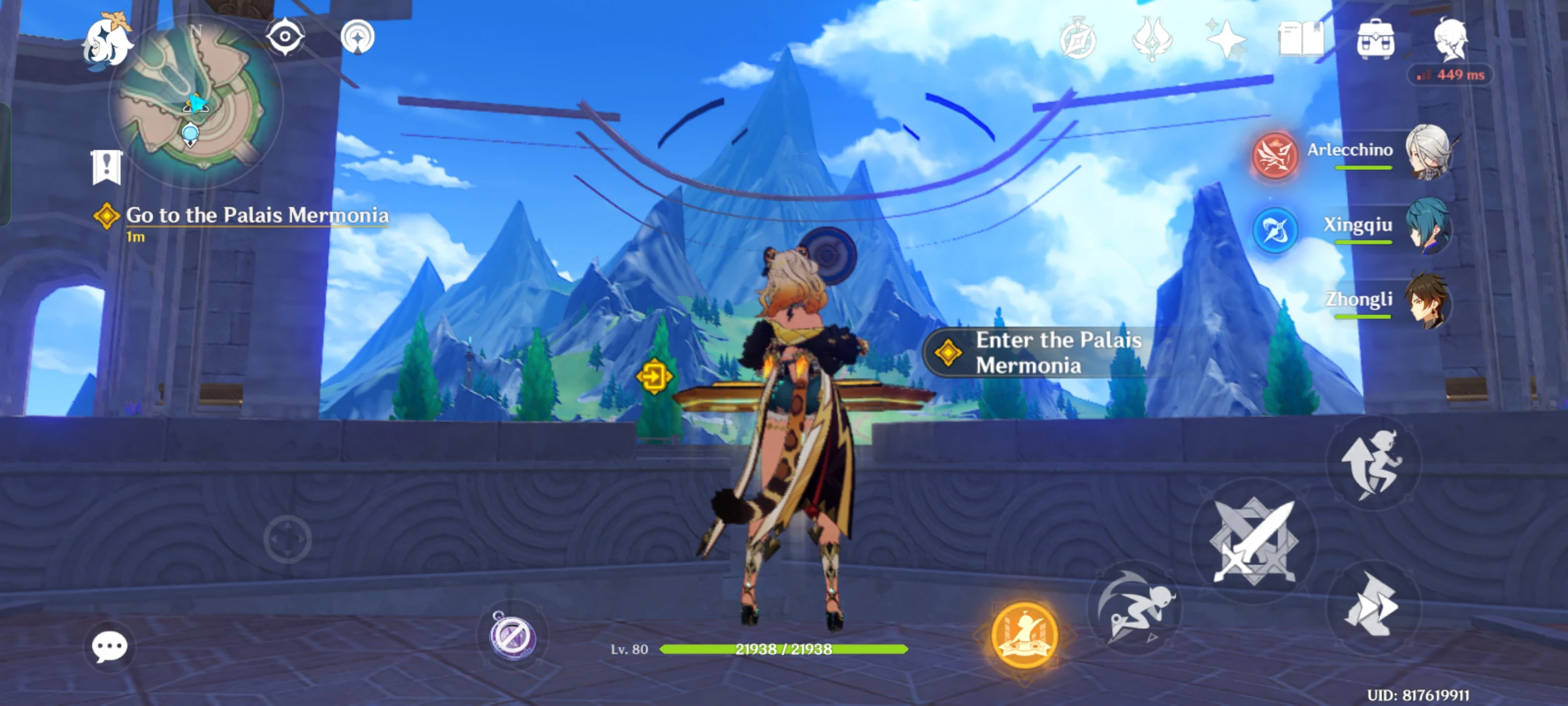 Looks like Palais Mermonia is going through reconstruction lol Genshin ...