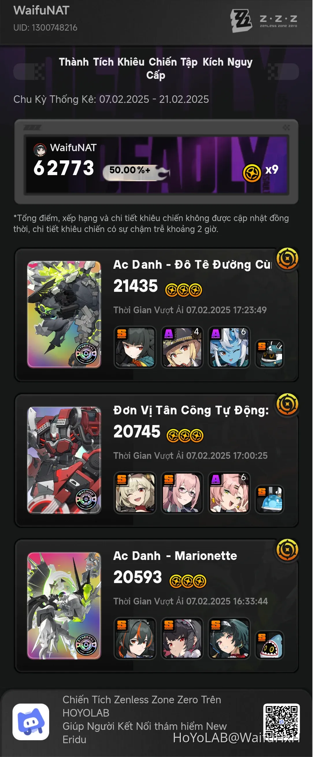 Tập Kích Nguy Cấp mùa này khó, không thể dùng team bình thường đc. Zenless Zone Zero | HoYoLAB