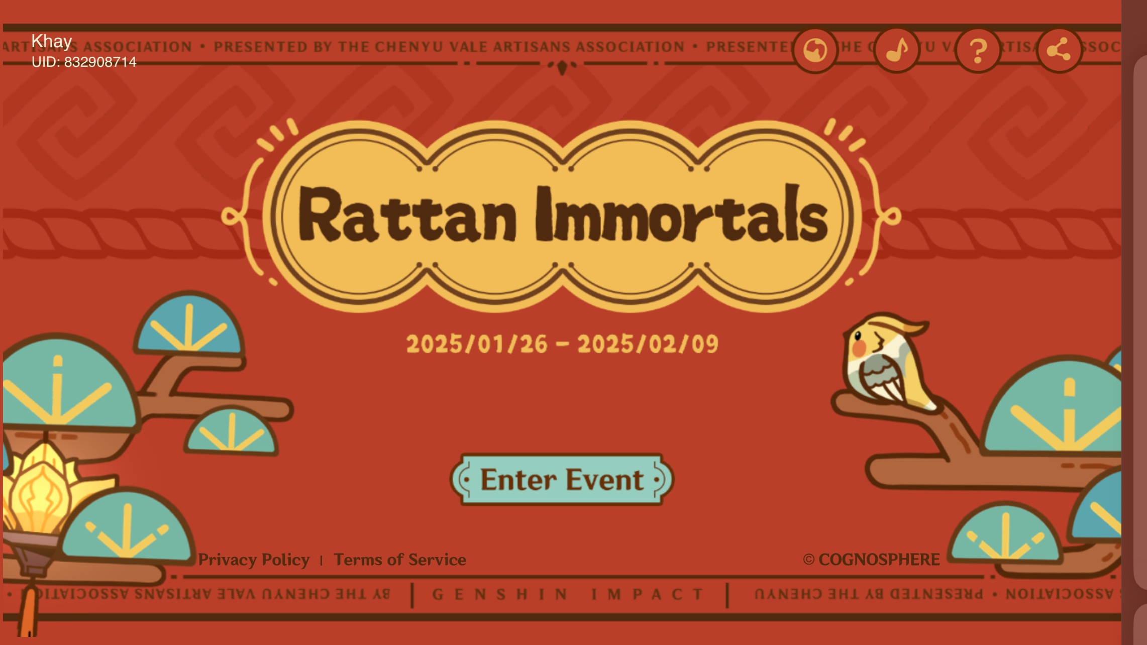 Rattan immortals Genshin Impact | HoYoLAB