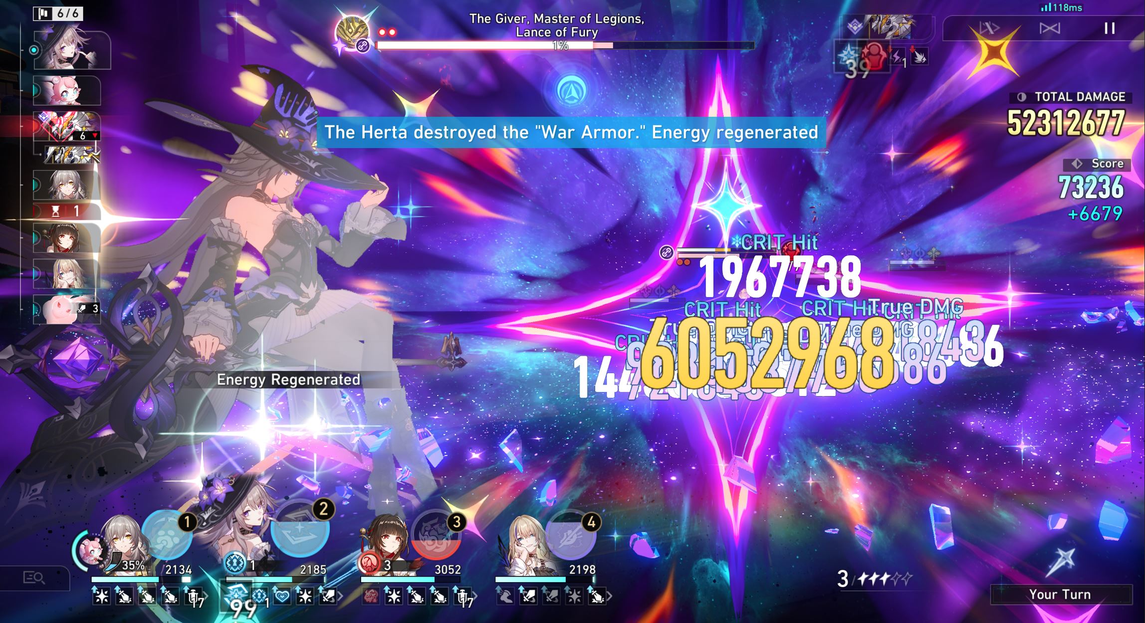 52 Million Damage? That was fun! Honkai: Star Rail | HoYoLAB