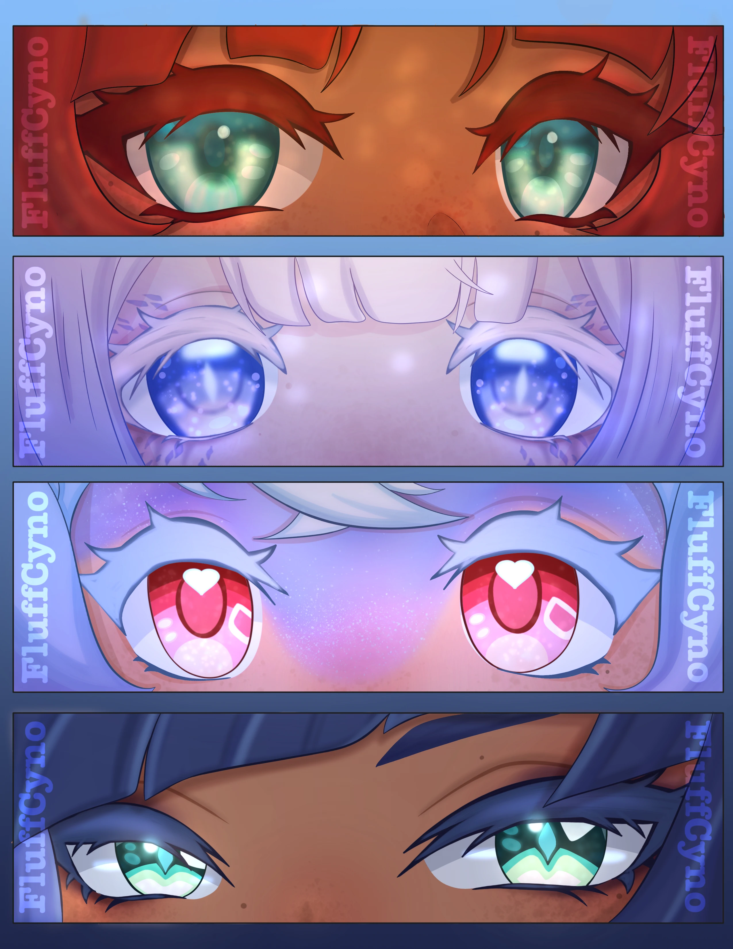 Hydro Eyes 💙 Genshin Impact | HoYoLAB
