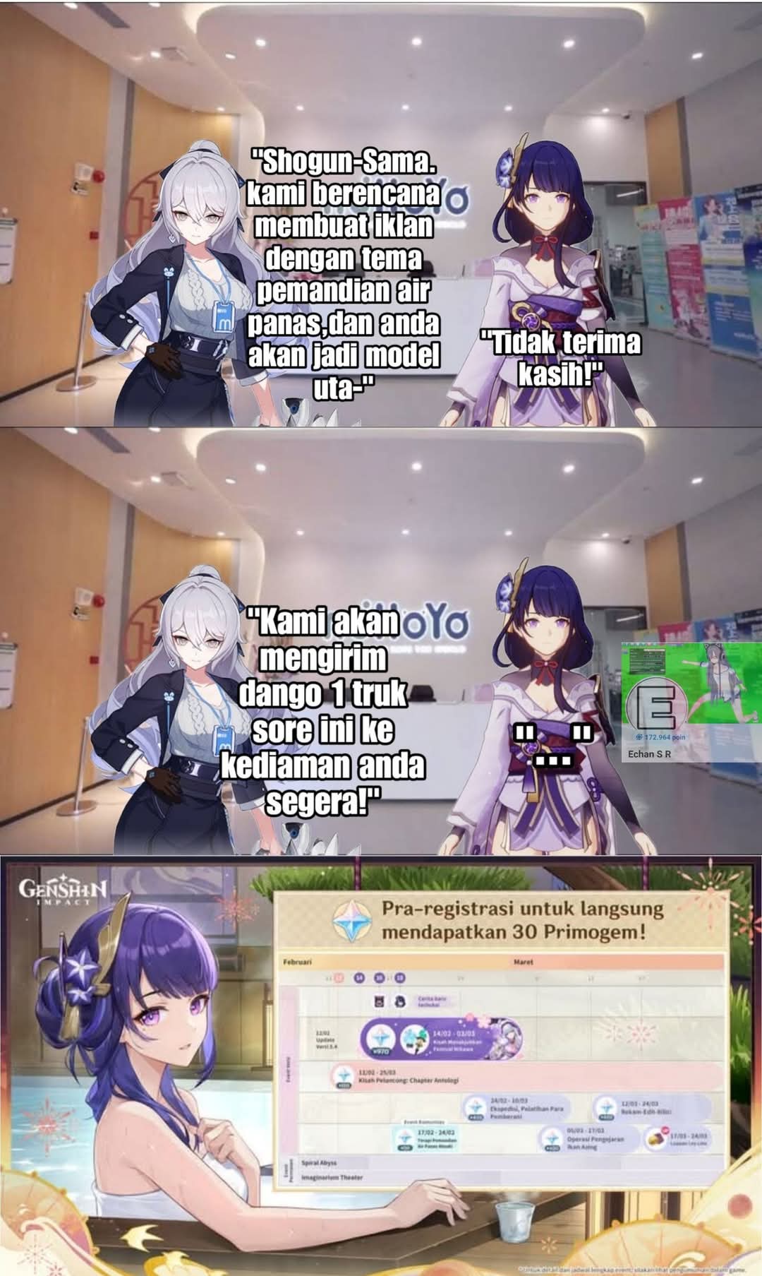 Om dawei:"Kerja Bagus👍" Genshin Impact | HoYoLAB