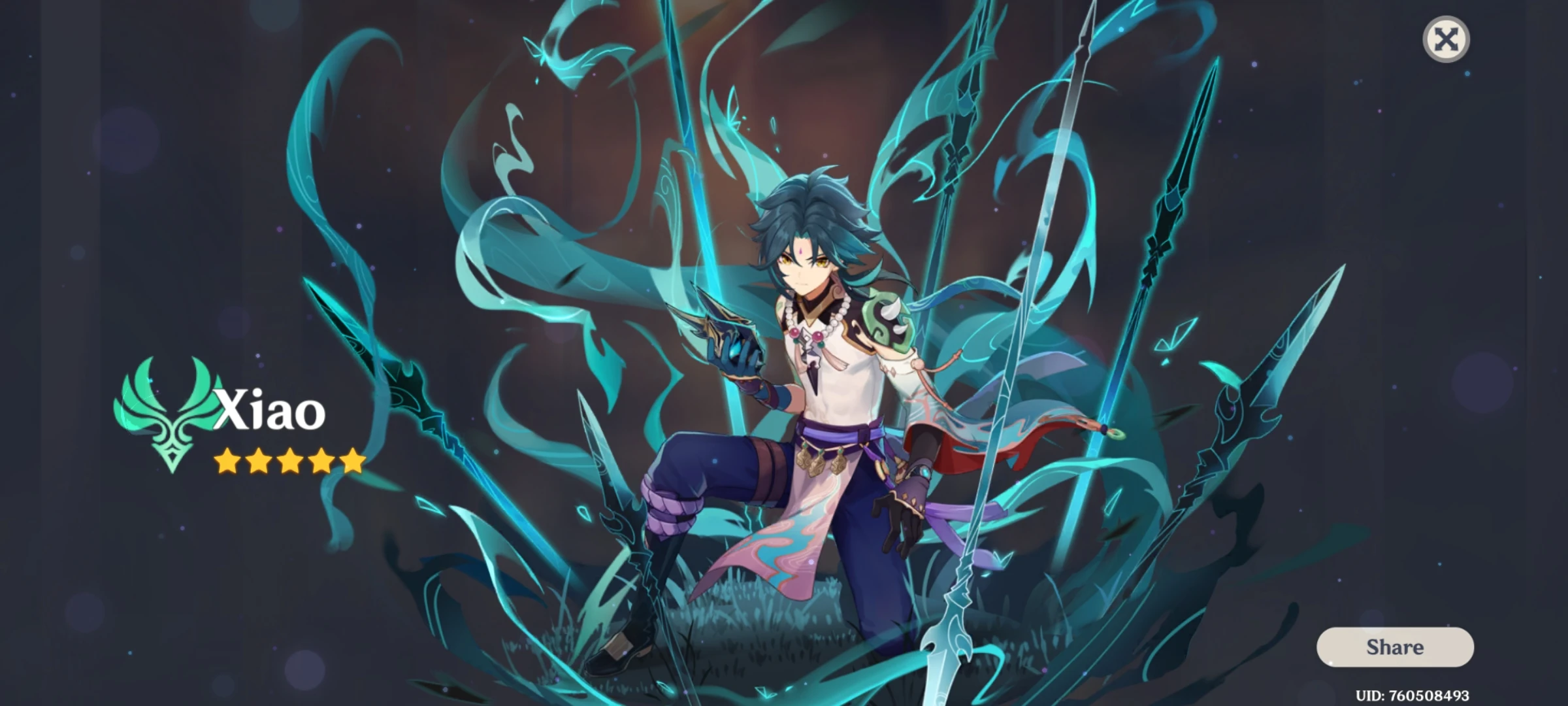 OMFG.I GOT XIAO!!!!!I LITERALLY JUST CALLED HIM DADDY AND USED 1 PULL ...