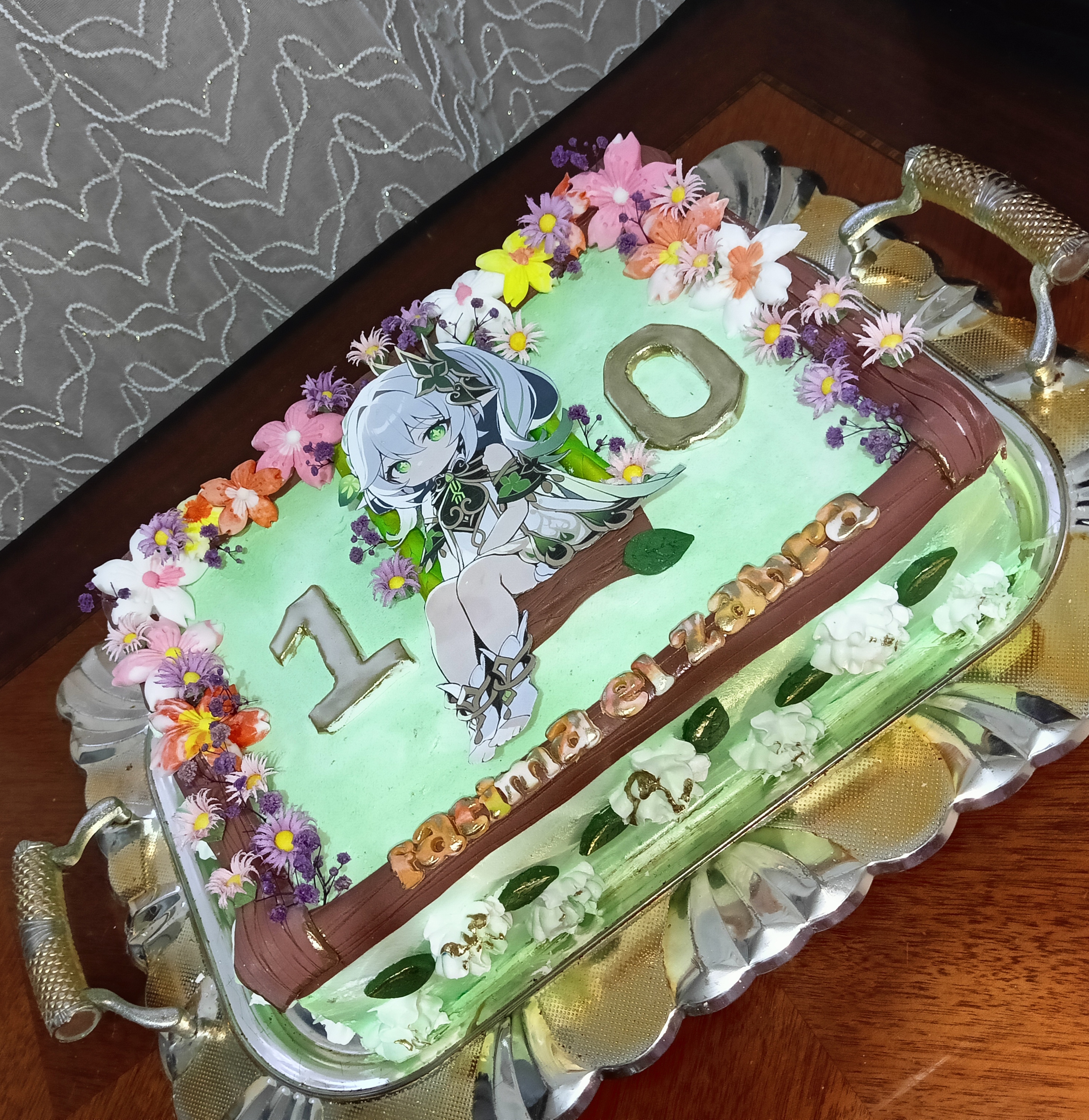 A Nahida cake 💚 Genshin Impact | HoYoLAB
