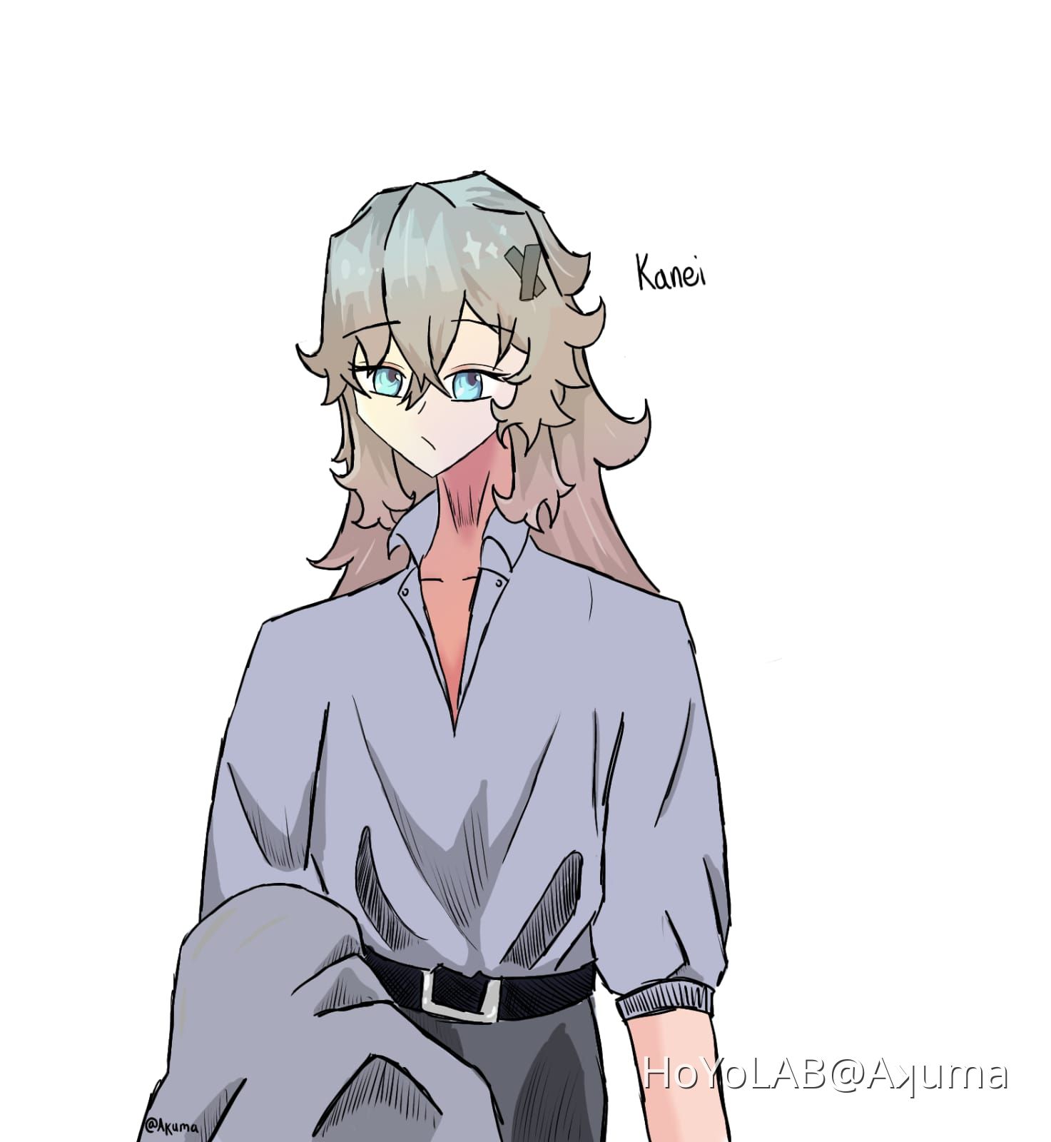 My oc Kanei :D | HoYoLAB
