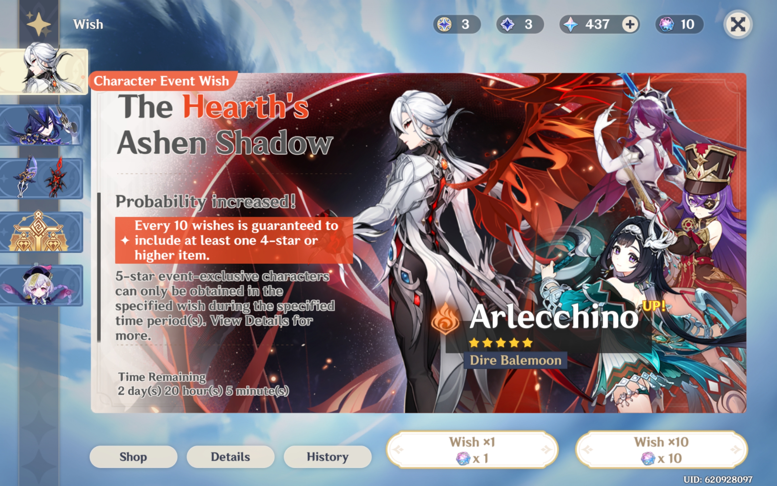Day 1 saving for Wrio weapon (I already have Wriothesley) Genshin ...