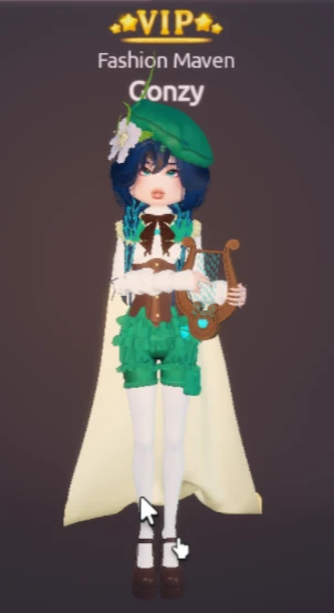 Venti in DTI (Valentines Update) Genshin Impact | HoYoLAB