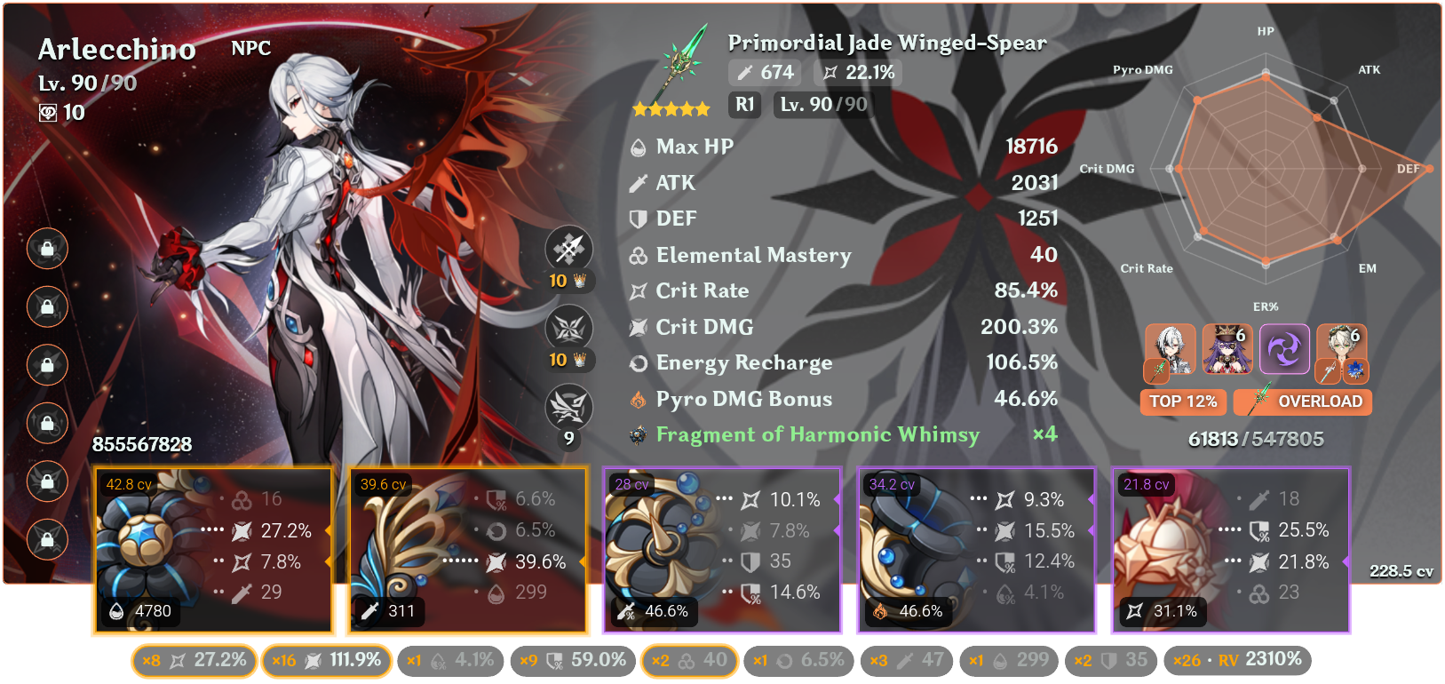 my arle build Genshin Impact | HoYoLAB