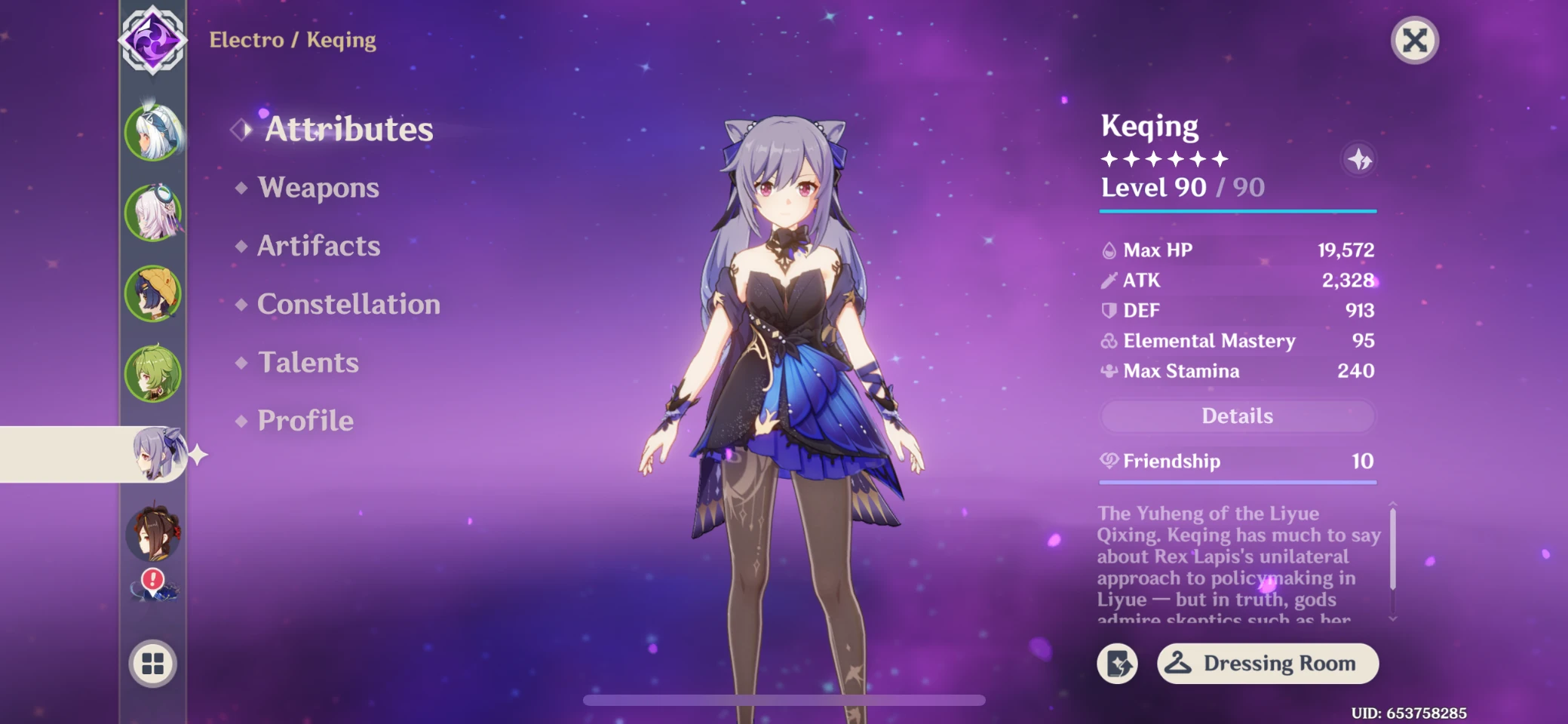 Rate my Keqing build 🍊 Genshin Impact | HoYoLAB