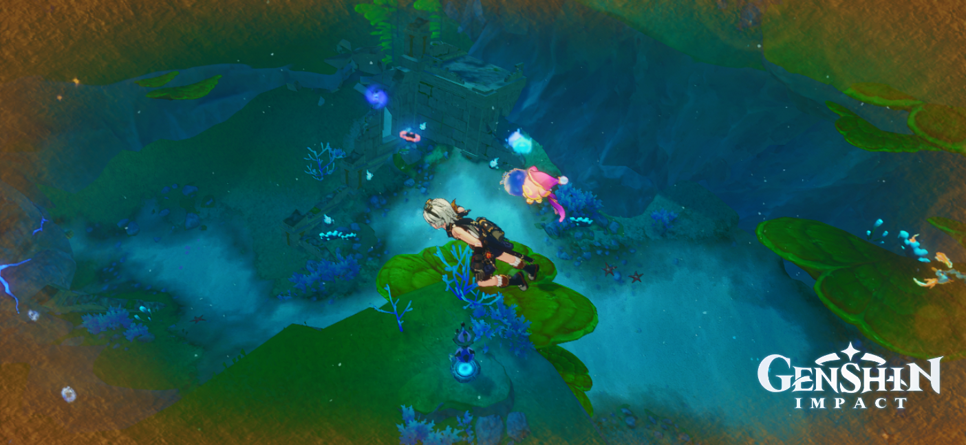 swimming Genshin Impact | HoYoLAB