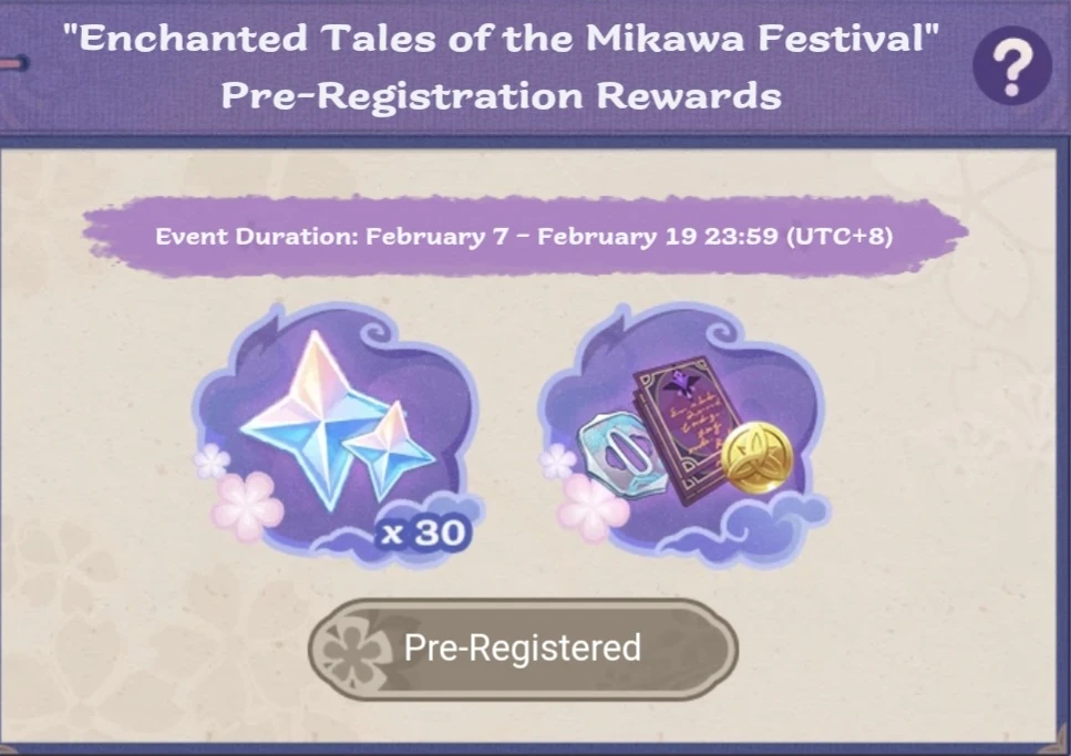 DETAILED EVENT TIMELINE AND 2380 OBTAINABLE PRIMOGEMS 5.4 + Pre ...