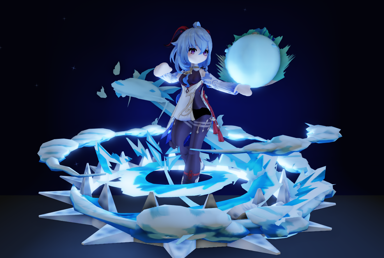 Tried making Ganyu's pose in Catalog Roblox :P Genshin Impact | HoYoLAB