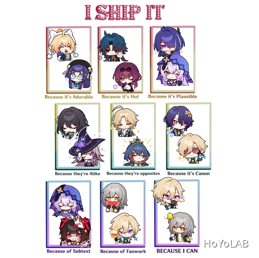 I SHIP IT Honkai: Star Rail | HoYoLAB