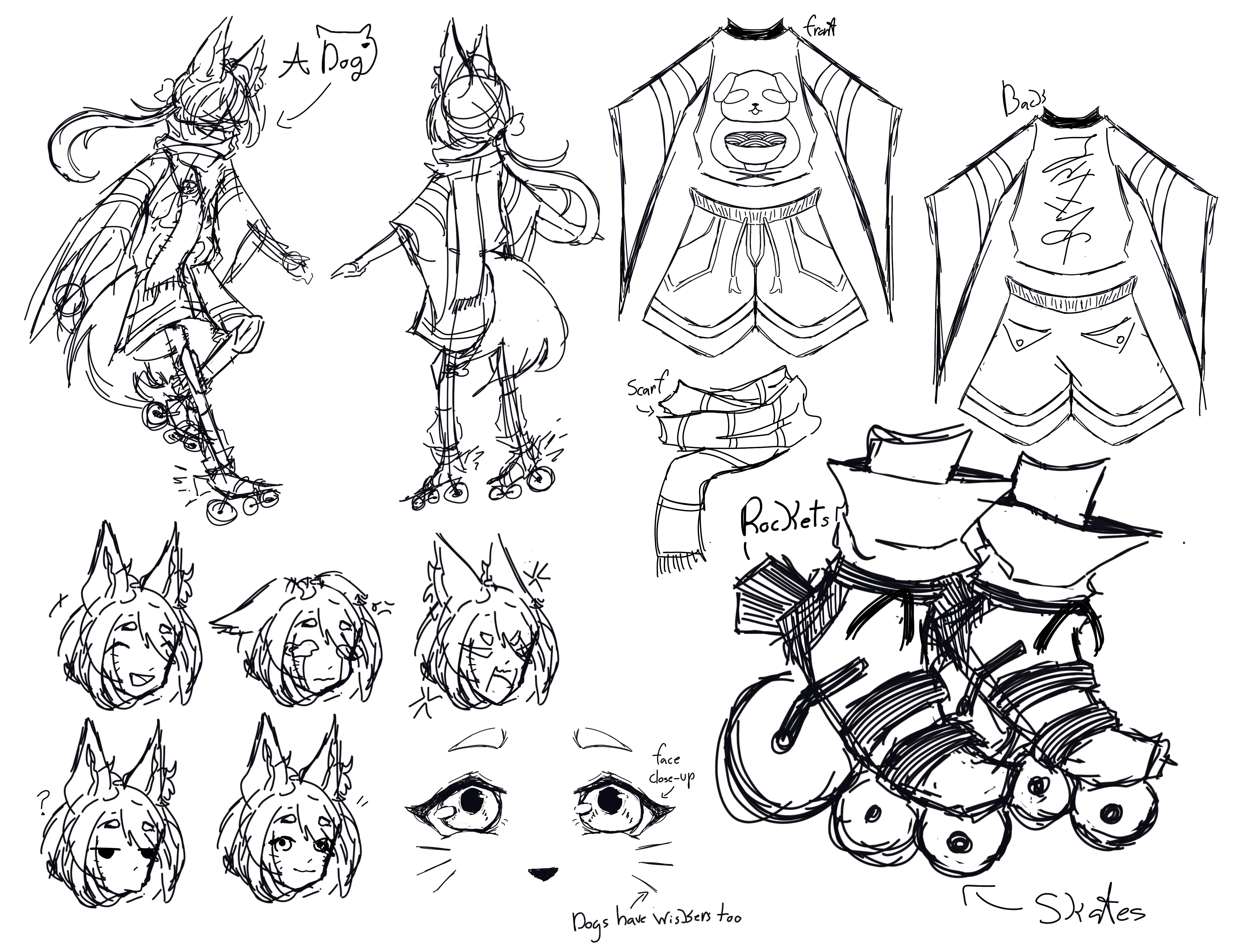 Another ZZZ oc (again) I was too tired to color it.. Zenless Zone Zero ...