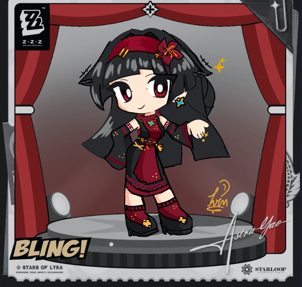 my astra yao competition draw ( colouring) Zenless Zone Zero | HoYoLAB