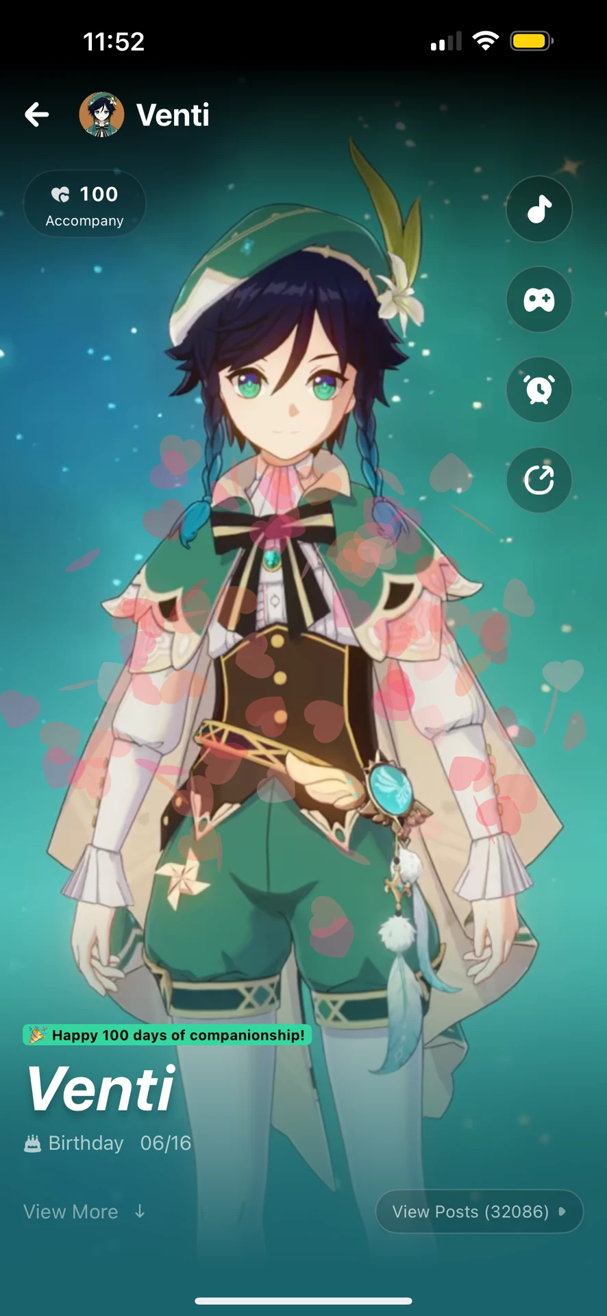 100 days with Papa Toes! (Venti) Genshin Impact | HoYoLAB