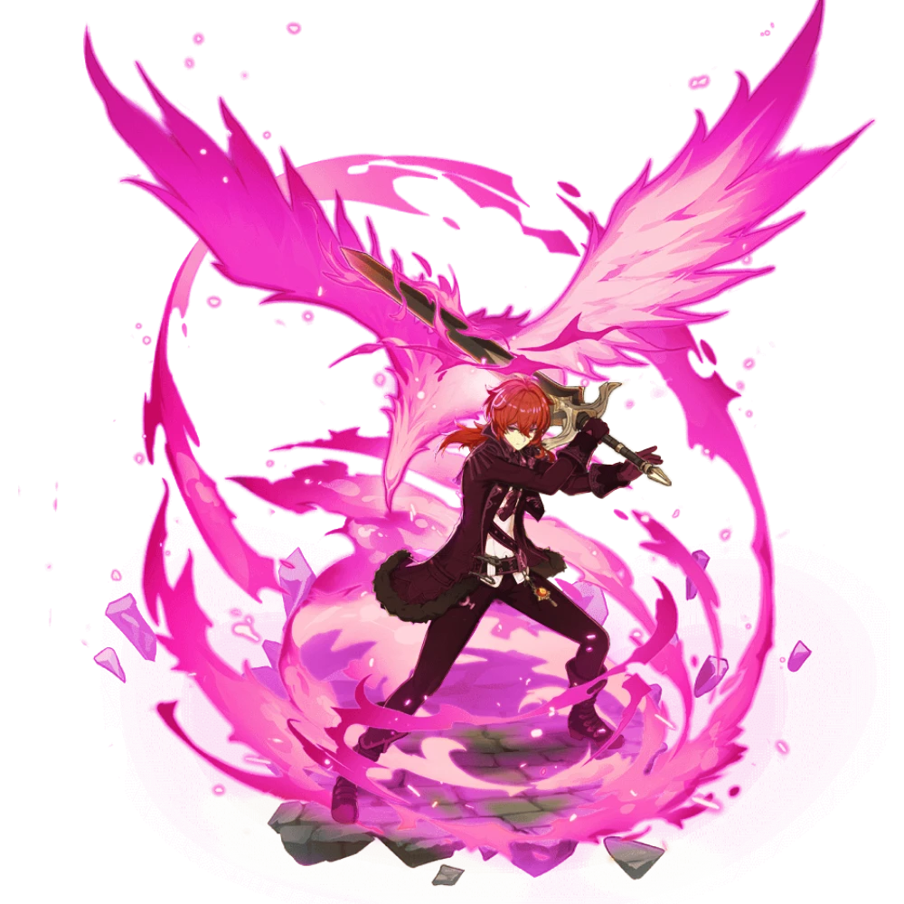 Day 6.5 of making every character pink in the order that I obtained them because someone said it ...