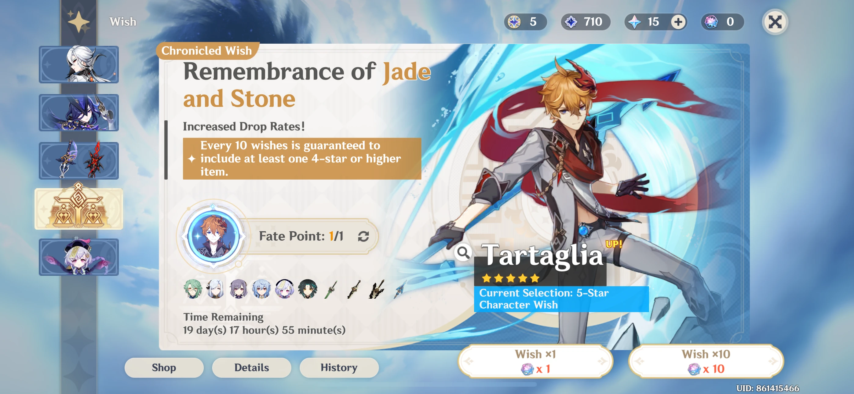 Guess what after losing to Shenhe my boi Childe came home early Genshin ...