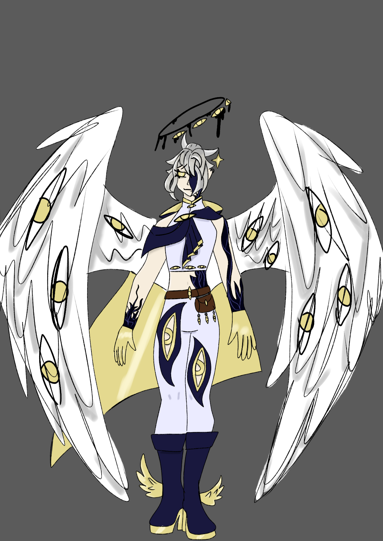 Zephyra (OC for the cult collab :D) Genshin Impact | HoYoLAB