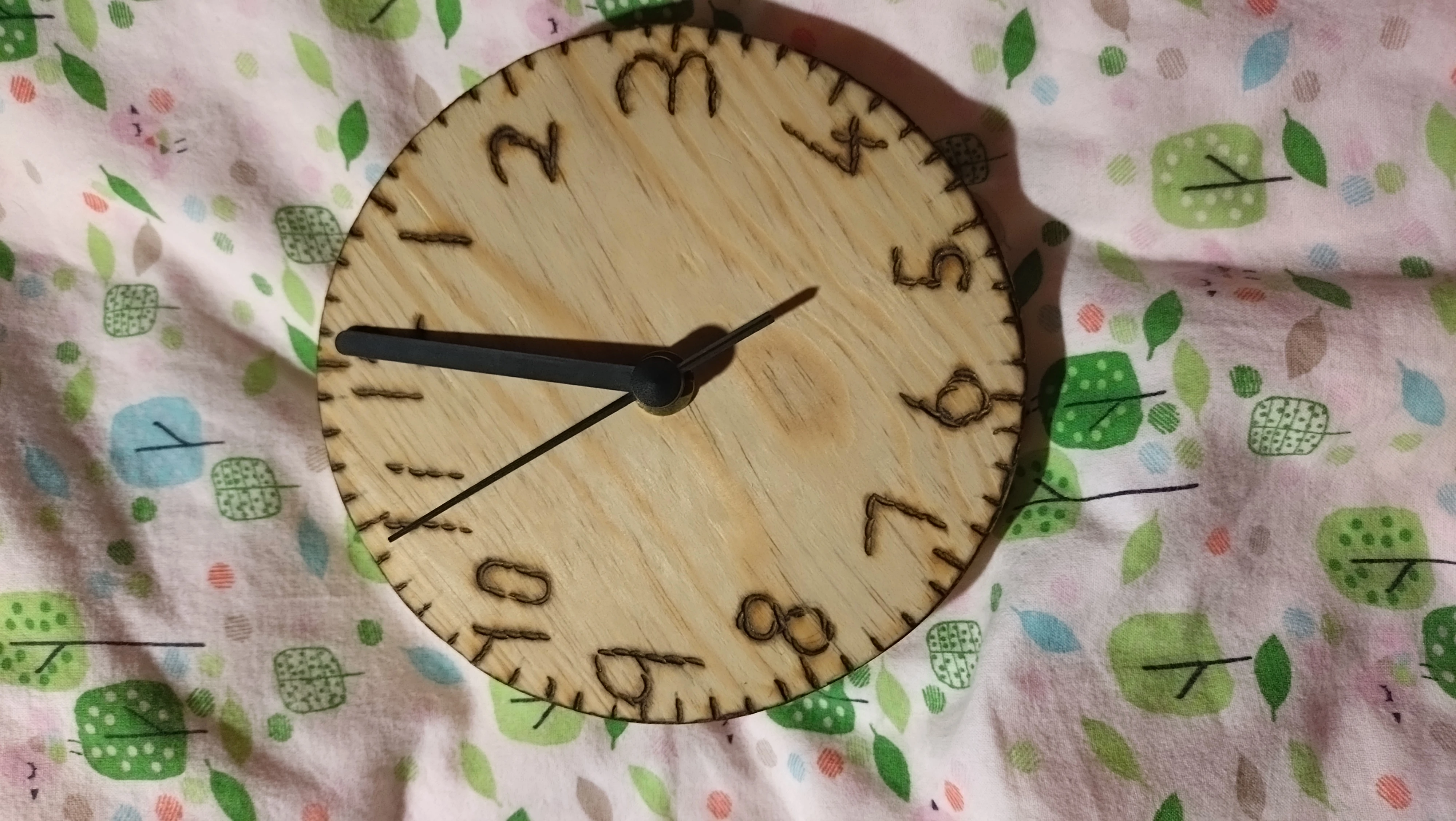 This Is A Beautiful Clock I Made In 3rd Grade In School | HoYoLAB