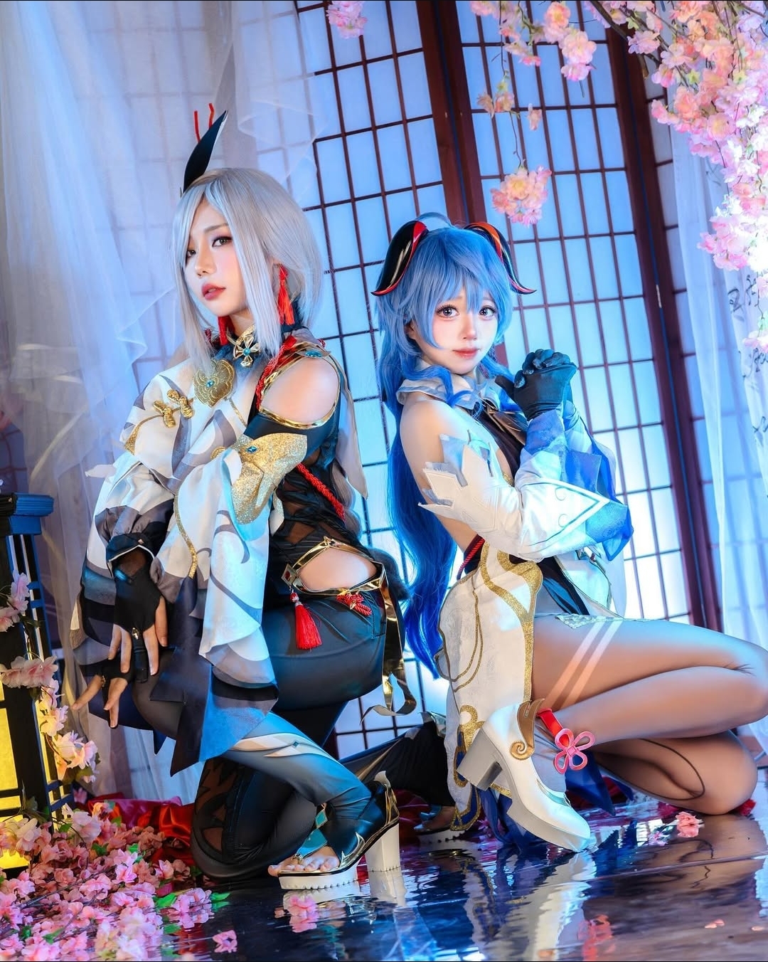 Shenhe & Ganyu (by miwakocos & Eclair-Nyanko) Genshin Impact | HoYoLAB