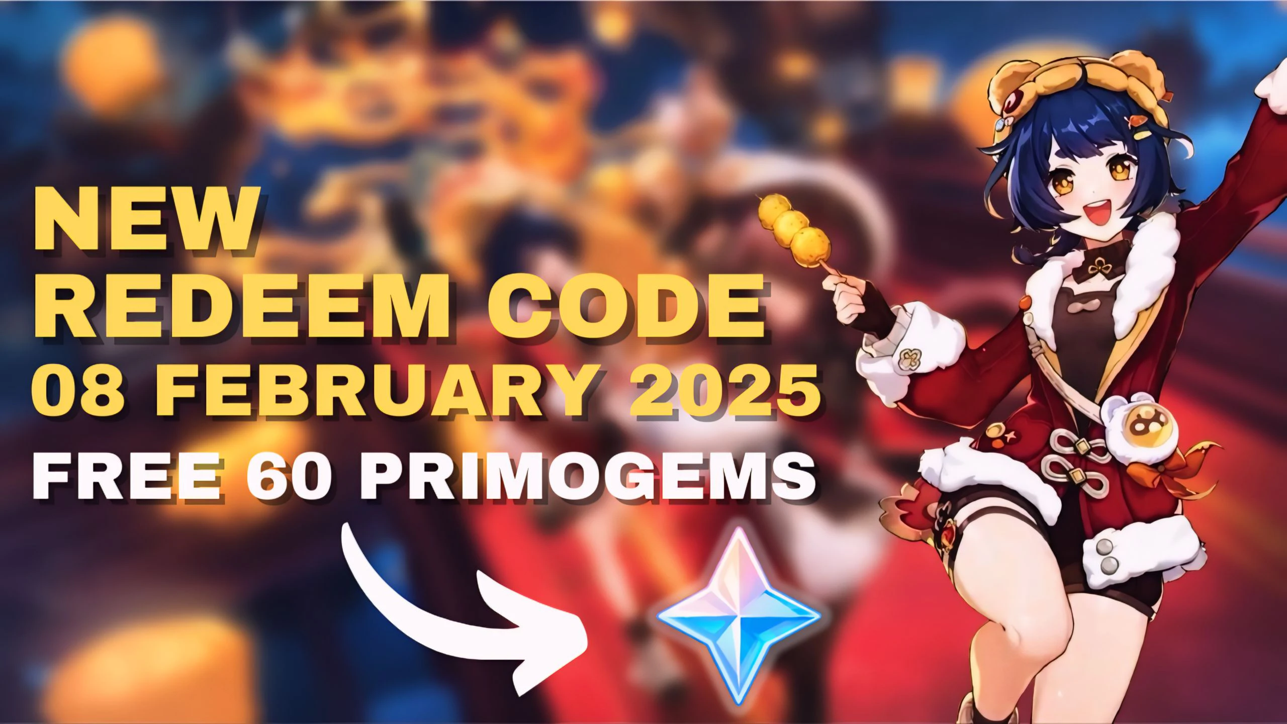 NEW REDEEM CODE 08 FEBRUARY 2025 Genshin Impact | HoYoLAB