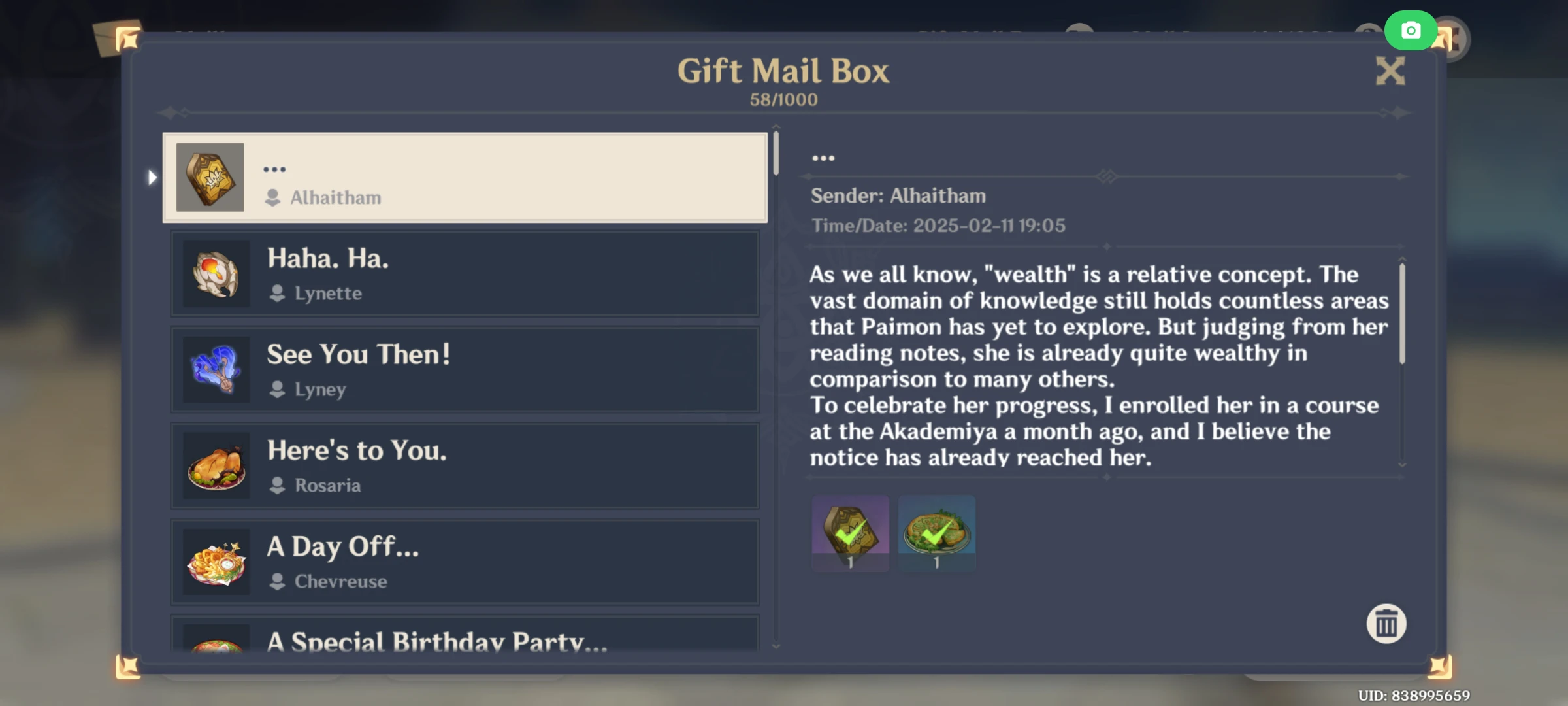 WHY WHAT IS THIS MAIL BOX ME SO "..."😭😂🫵 Genshin Impact | HoYoLAB