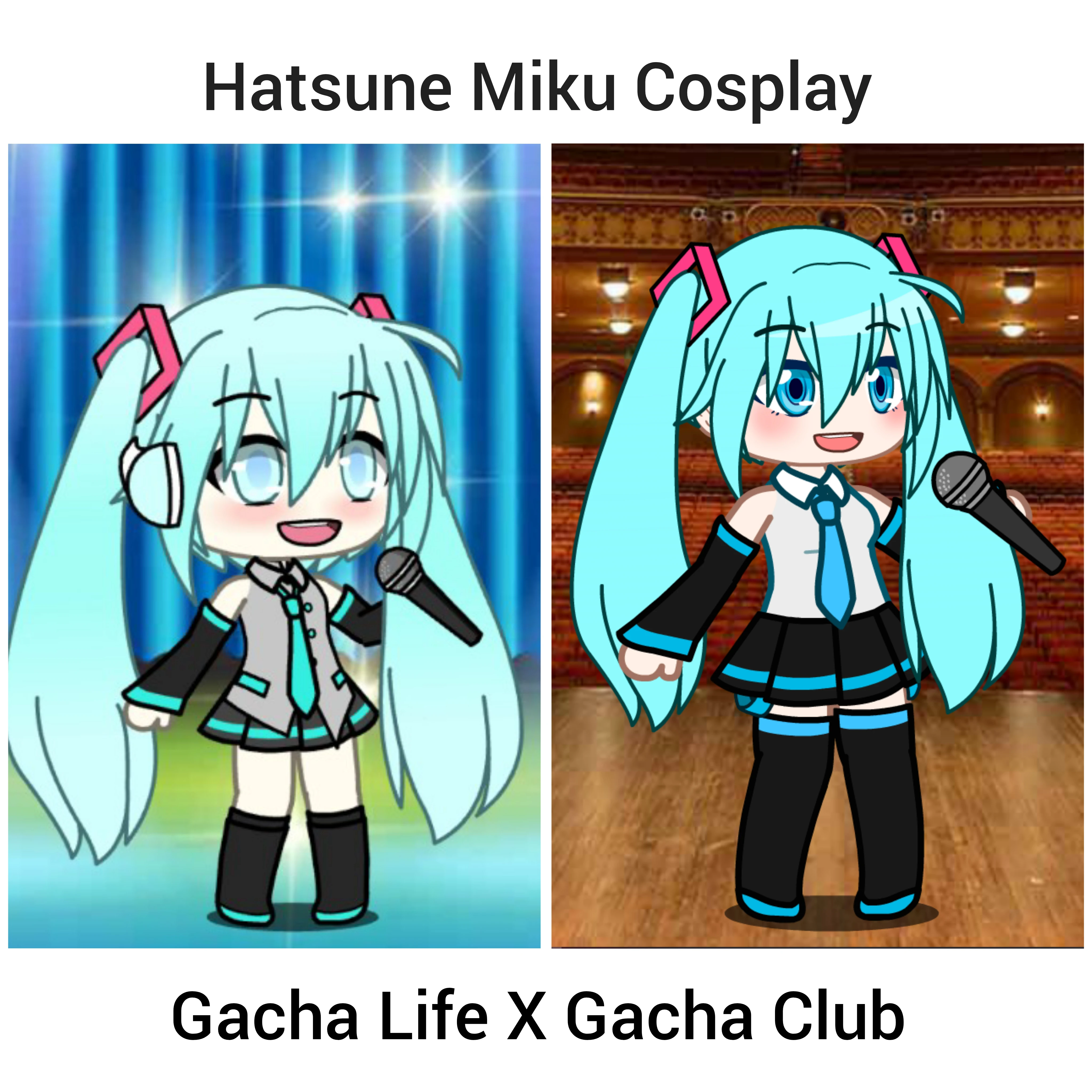 😍 Hatsune Miku Gacha Life X Gacha Club Cosplay 🇲🇾 | HoYoLAB