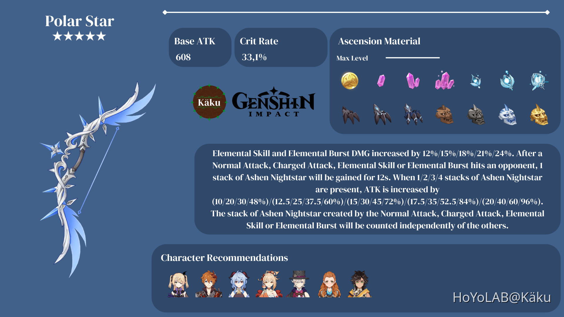 Polar Star - Weapon Guide Genshin Impact | HoYoLAB