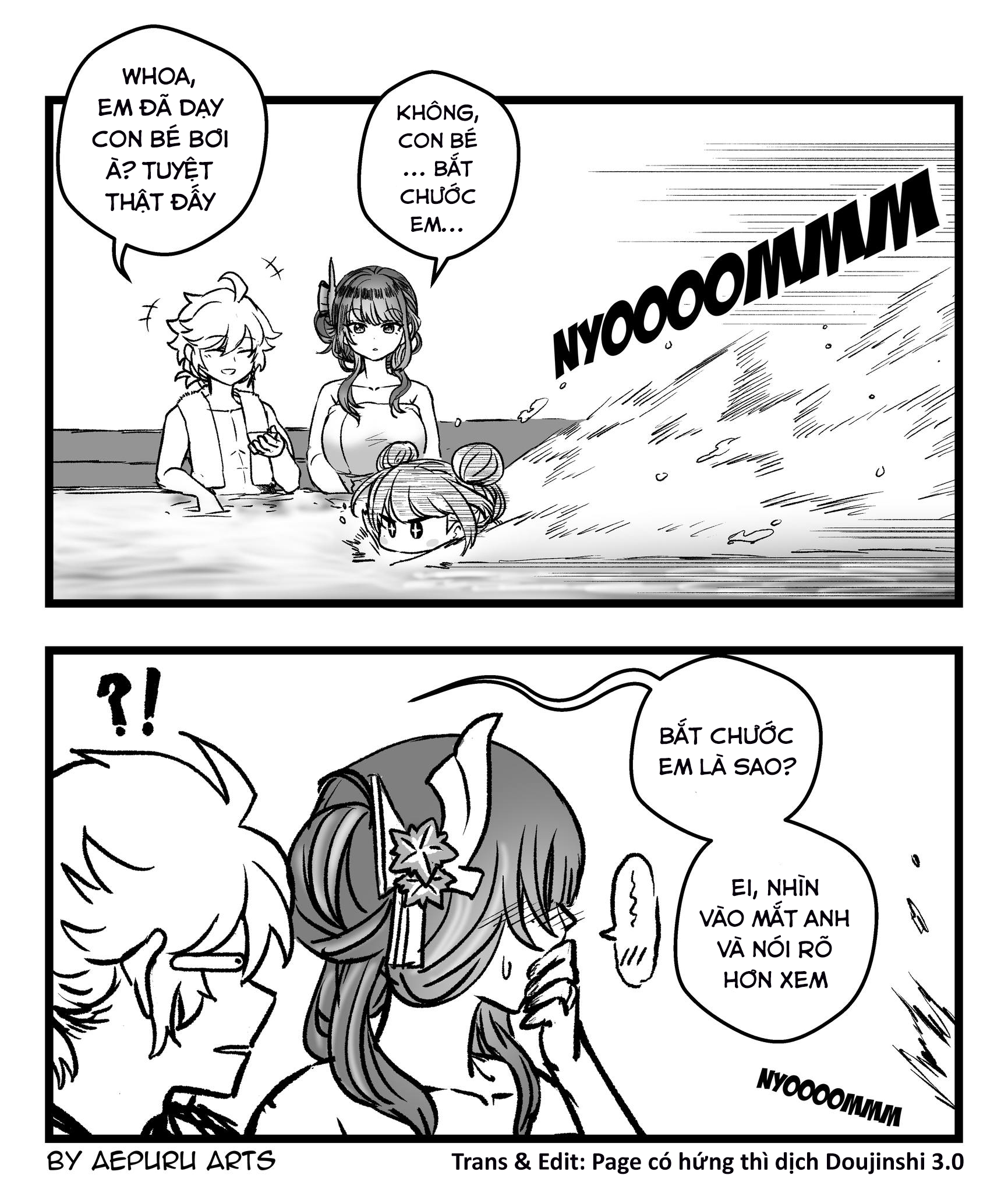 Eiko-chan bơi Genshin Impact | HoYoLAB