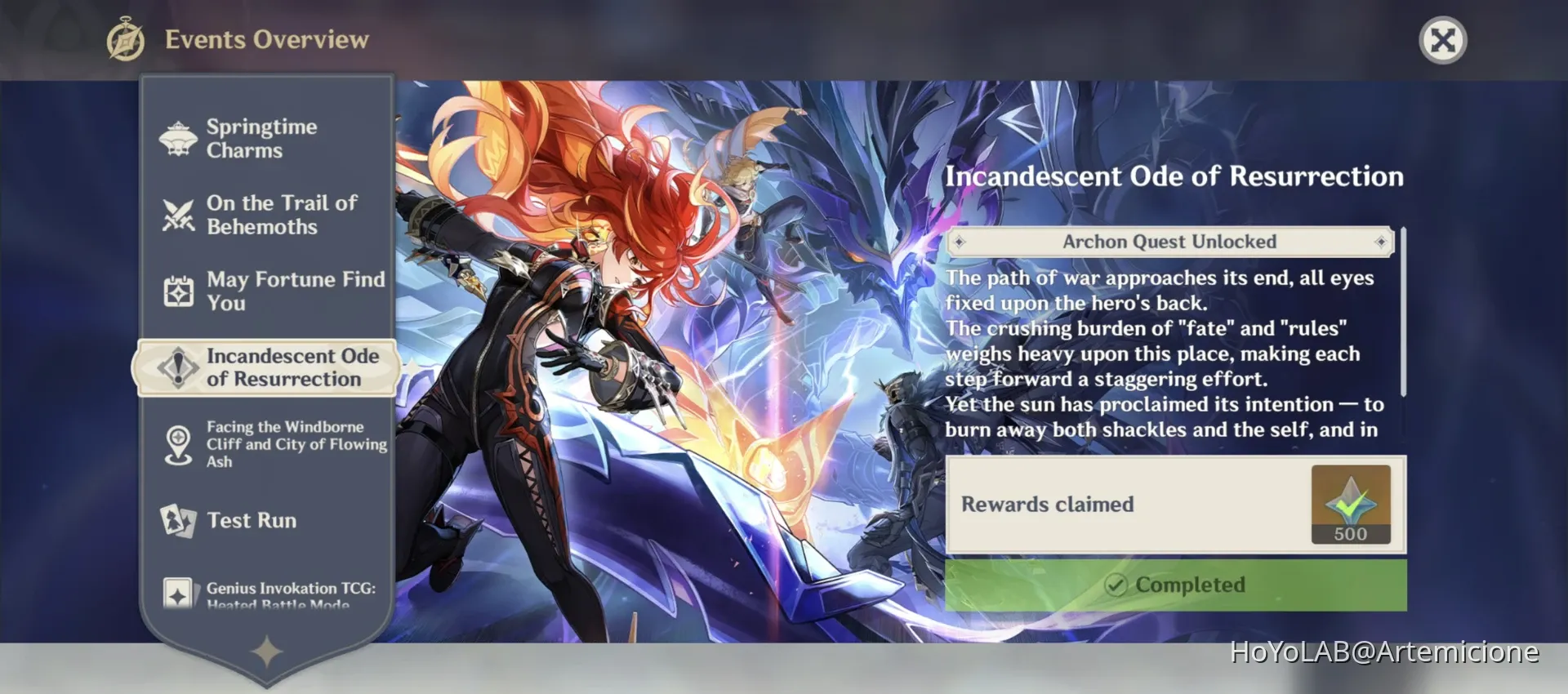 Natlan Archon Quest: As the Sun Rises and Sets Genshin Impact | HoYoLAB