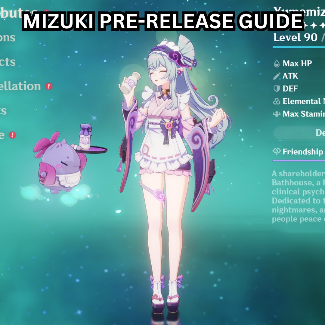 Yumemizuki Mizuki Pre-Release Guide Genshin Impact | HoYoLAB