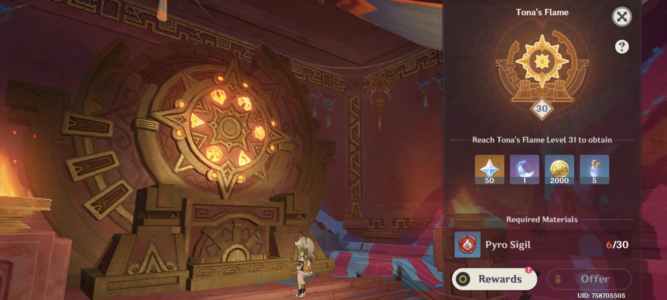 What is max number of Pyro Sigils? Genshin Impact | HoYoLAB