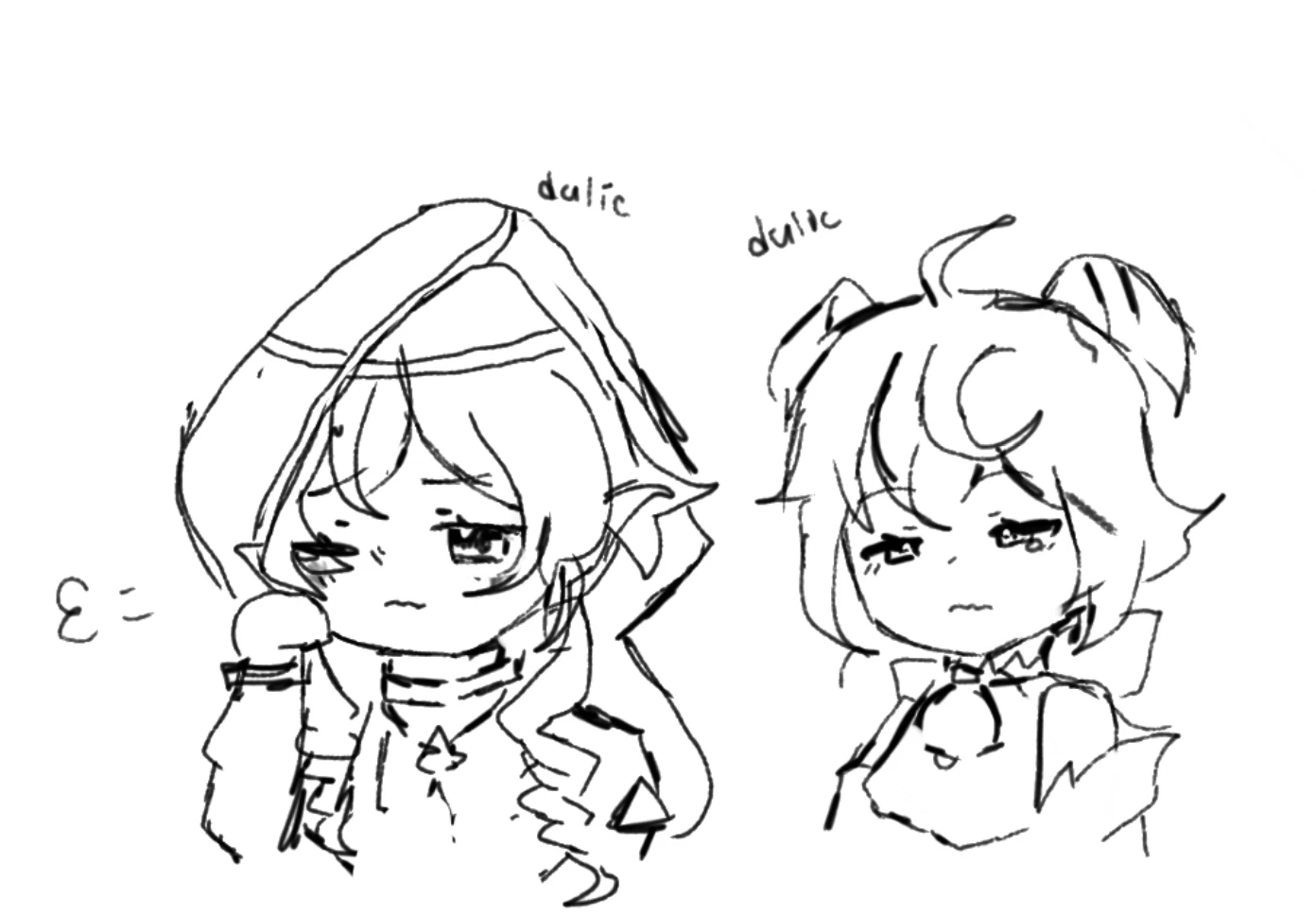 Sleepy Layla and Ganyu! Genshin Impact | HoYoLAB