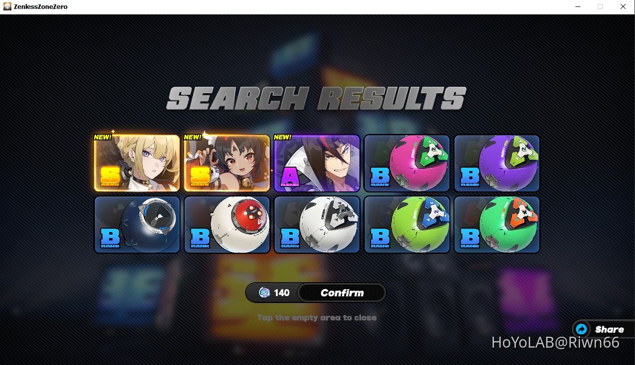 1 Year Luck Zenless Zone Zero | HoYoLAB