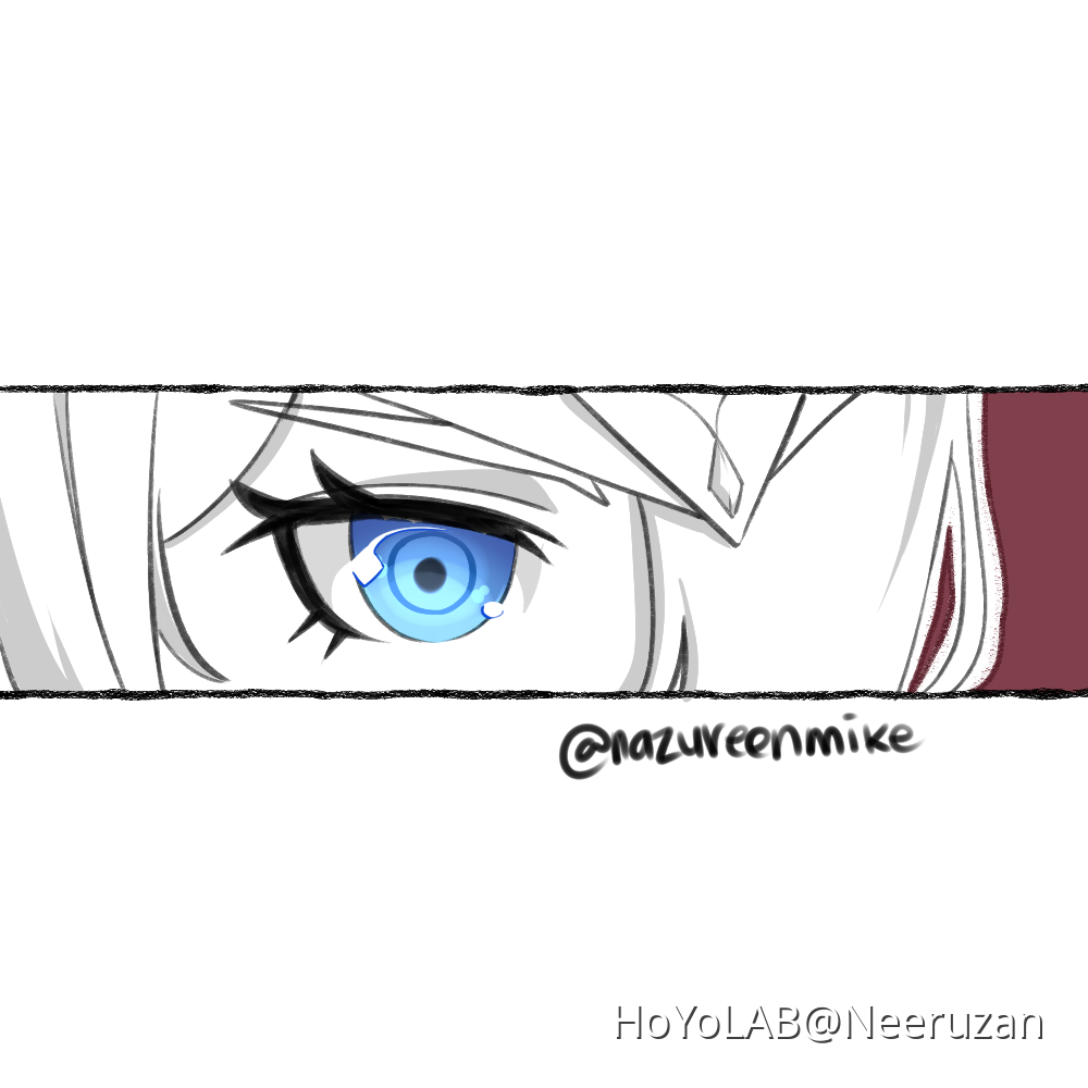 Drawing of Chasca Eyes! Genshin Impact | HoYoLAB