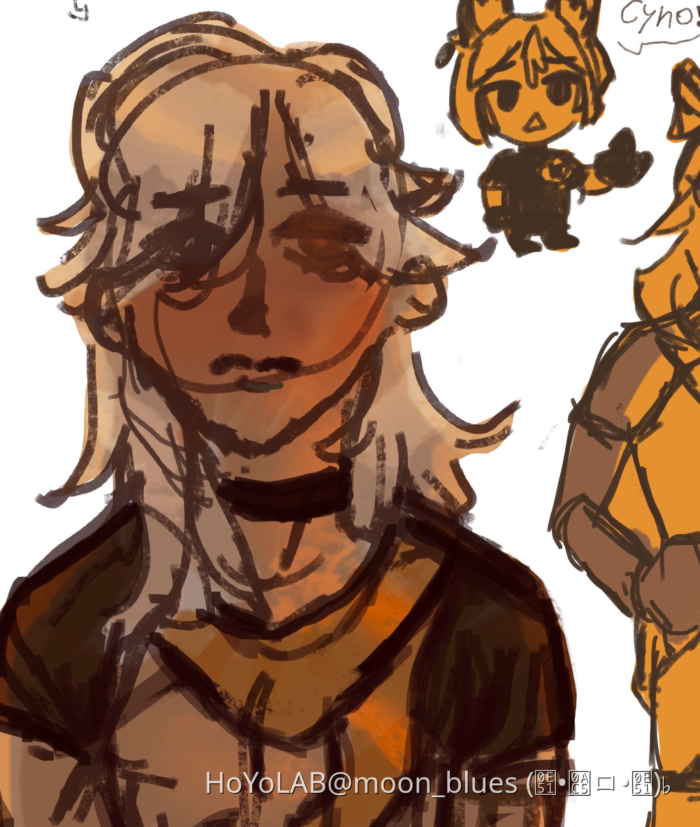 Cyno is sad; pls laugh at his joke already =( Genshin Impact | HoYoLAB