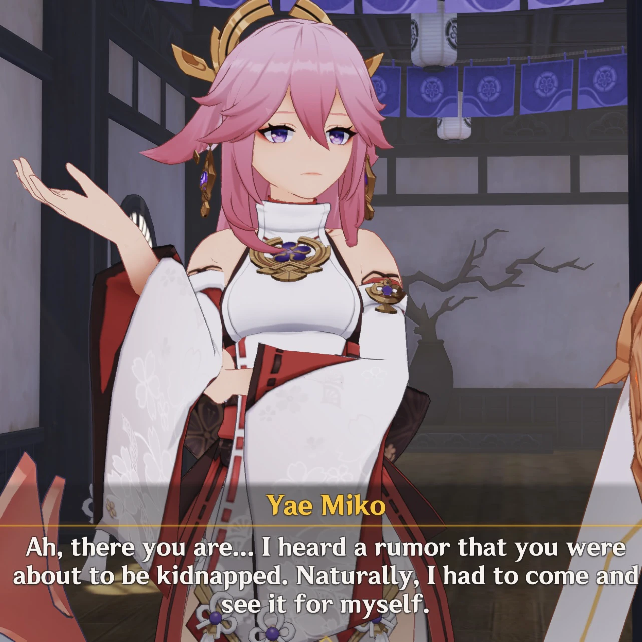 Miko I missed you so much Genshin Impact | HoYoLAB