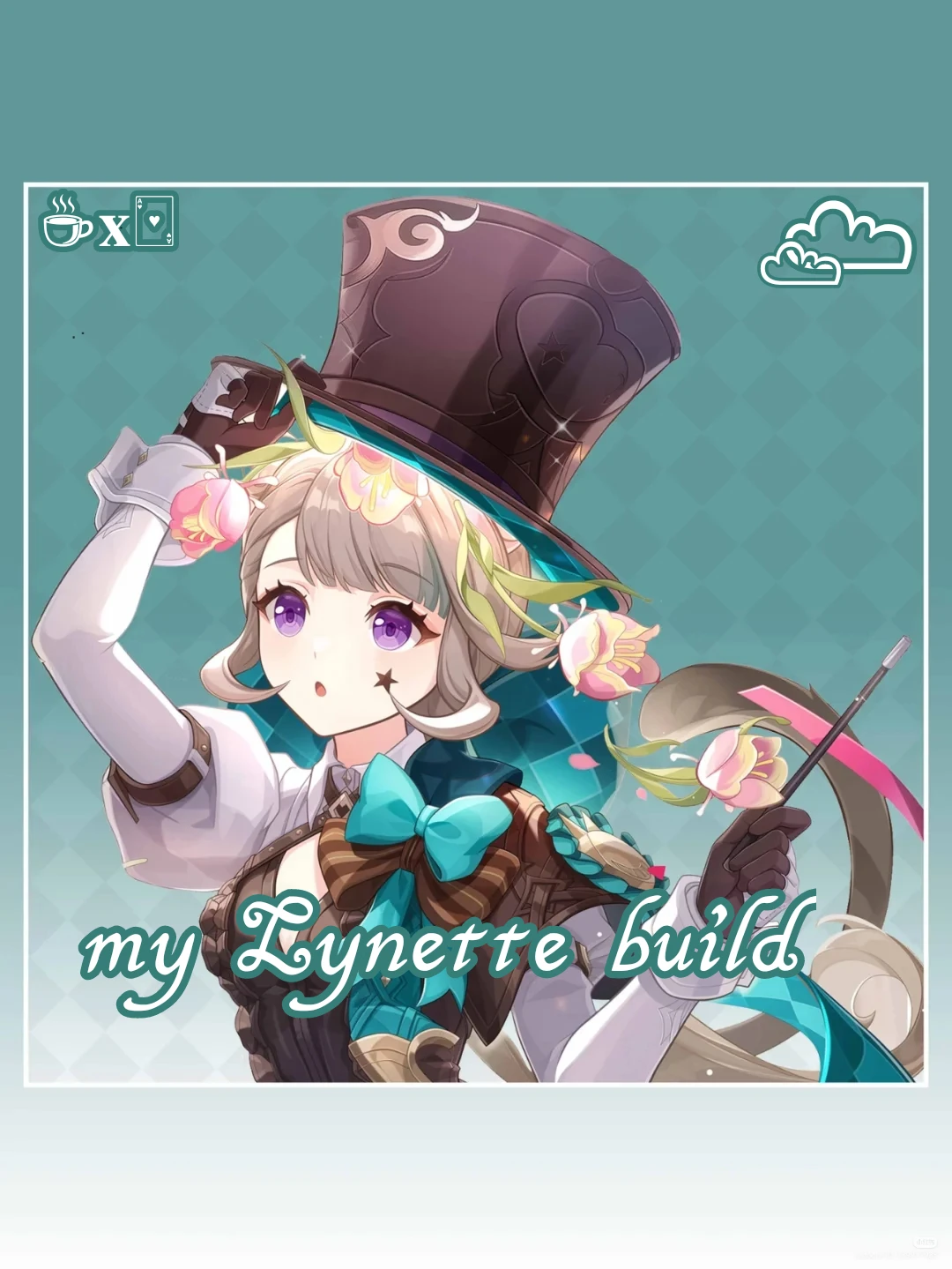 my Lynette build♡♡ Genshin Impact | HoYoLAB